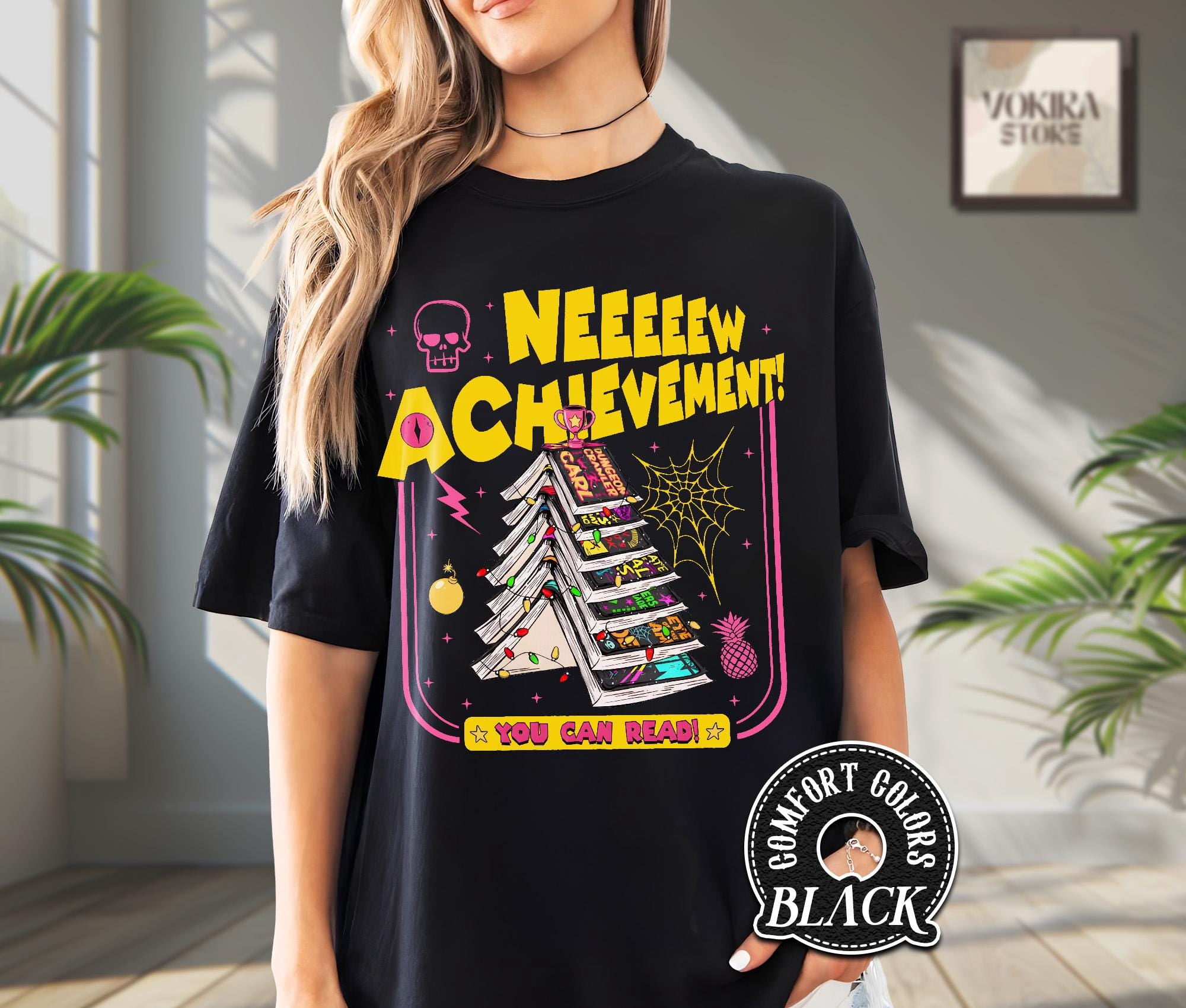 TeeMuse Dungeon Crawler Carl Book Tree Sweatshirt, New Achievement ...