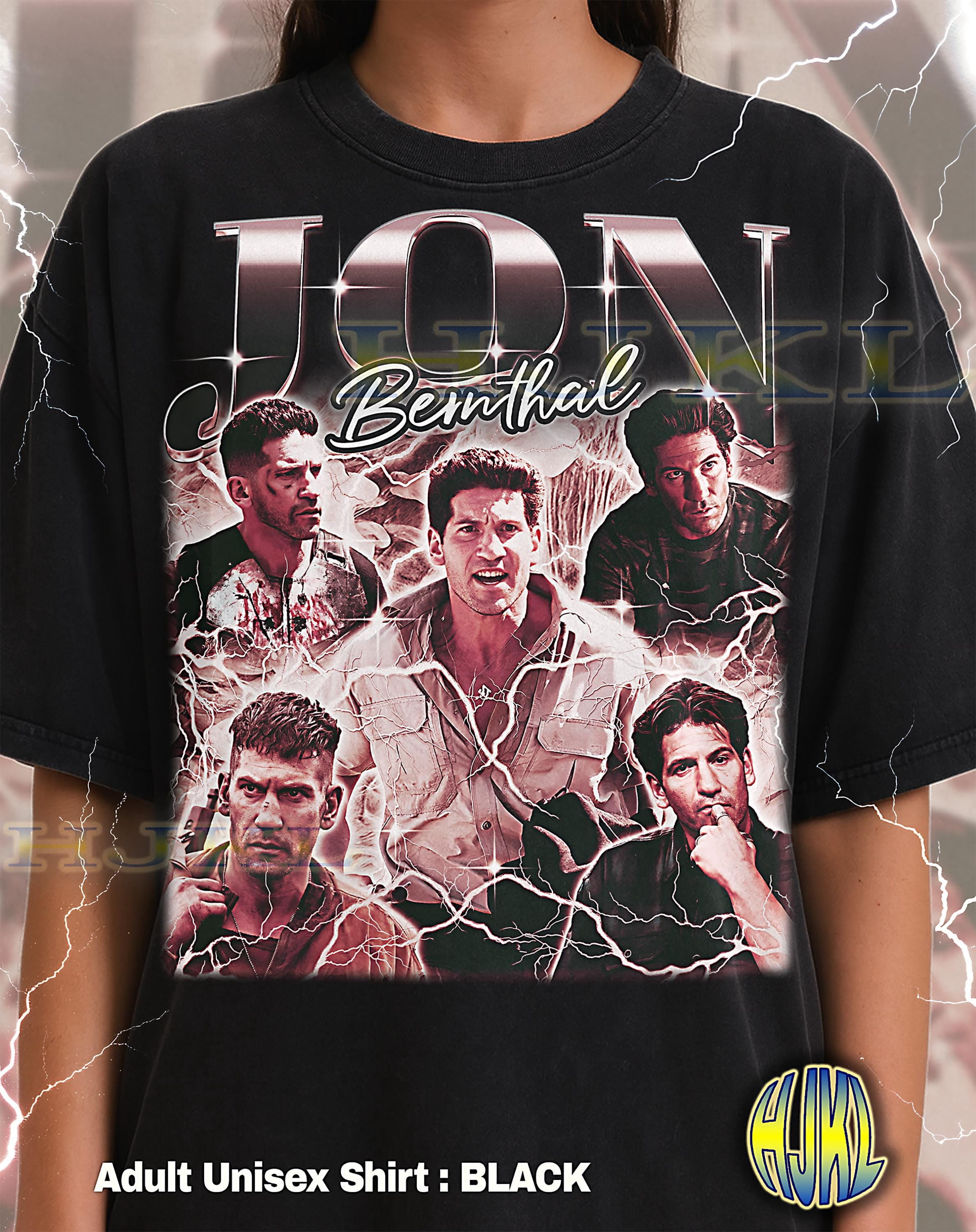 TeeMuse Jon Bernthal Bootleg, Vintage Actor Star Celebrity Performer ...