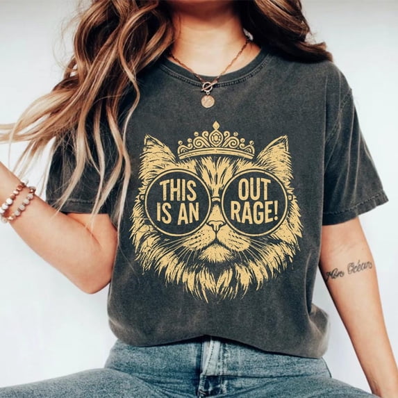 TeeMuse Princess Donut Tee, This is an OUTRAGE shirt, Dungeon Crawler ...