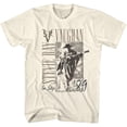 TeeMuse Stevie Ray Vaughn T Shirt, Natural Short Sleeve Blues Rock ...