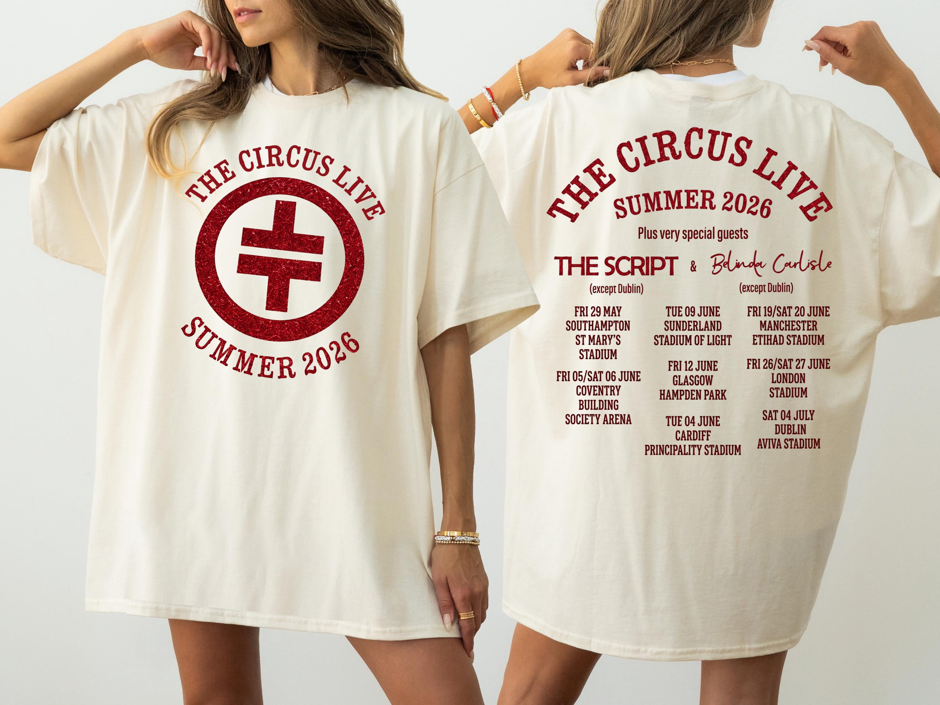 TeeMuse Take That Summer Tour 2026 Shirt, Circus Live Summer 2026 ...