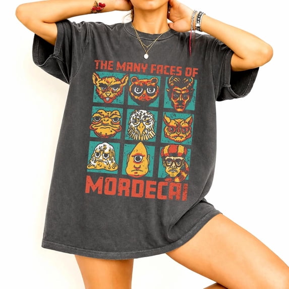 TeeMuse The Many Faces of Mordecai T-Shirt – Dungeon Crawler Carl Fan ...