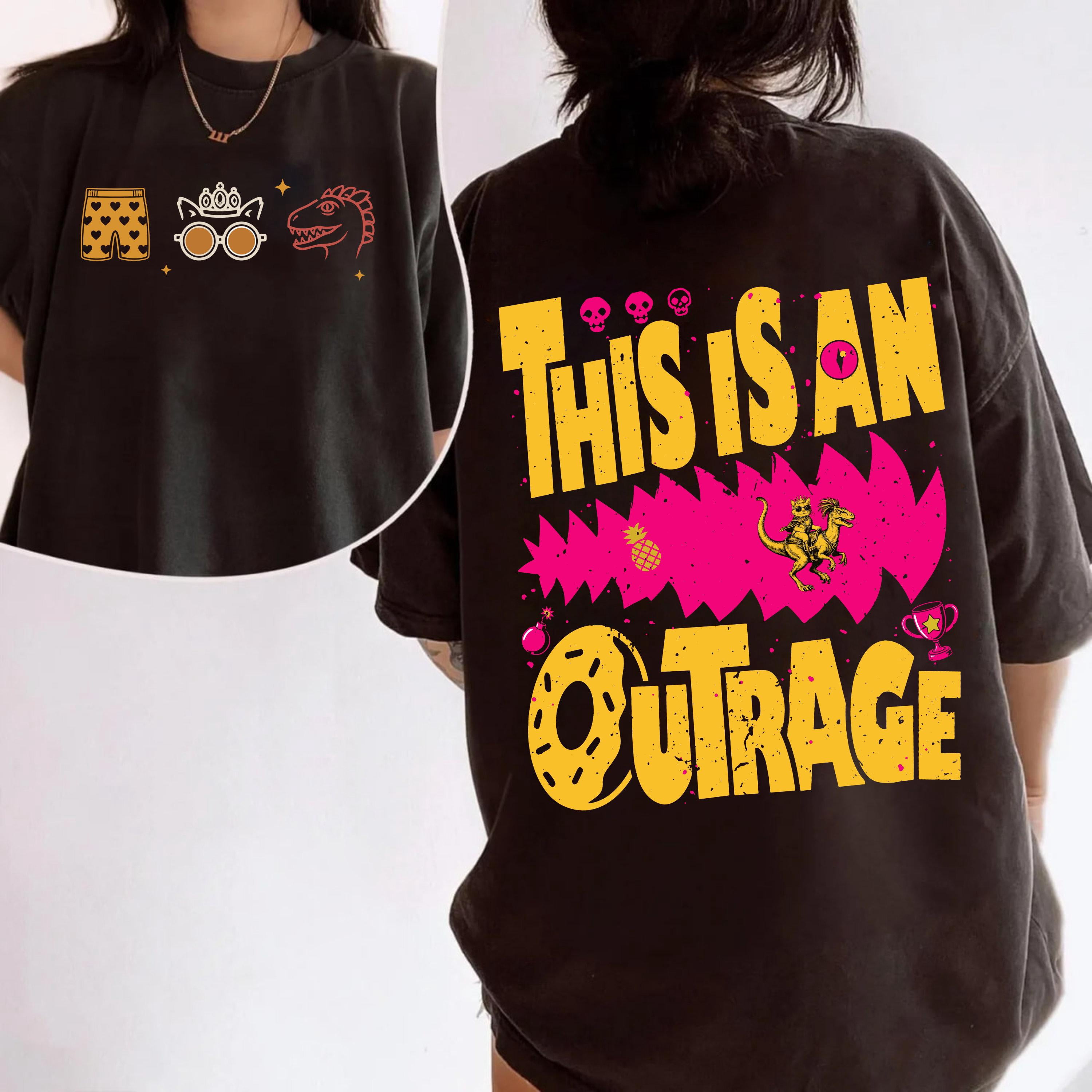 TeeMuse This Is An Outrage T-Shirt, Dungeon Crawler Carl Sweatshirt ...