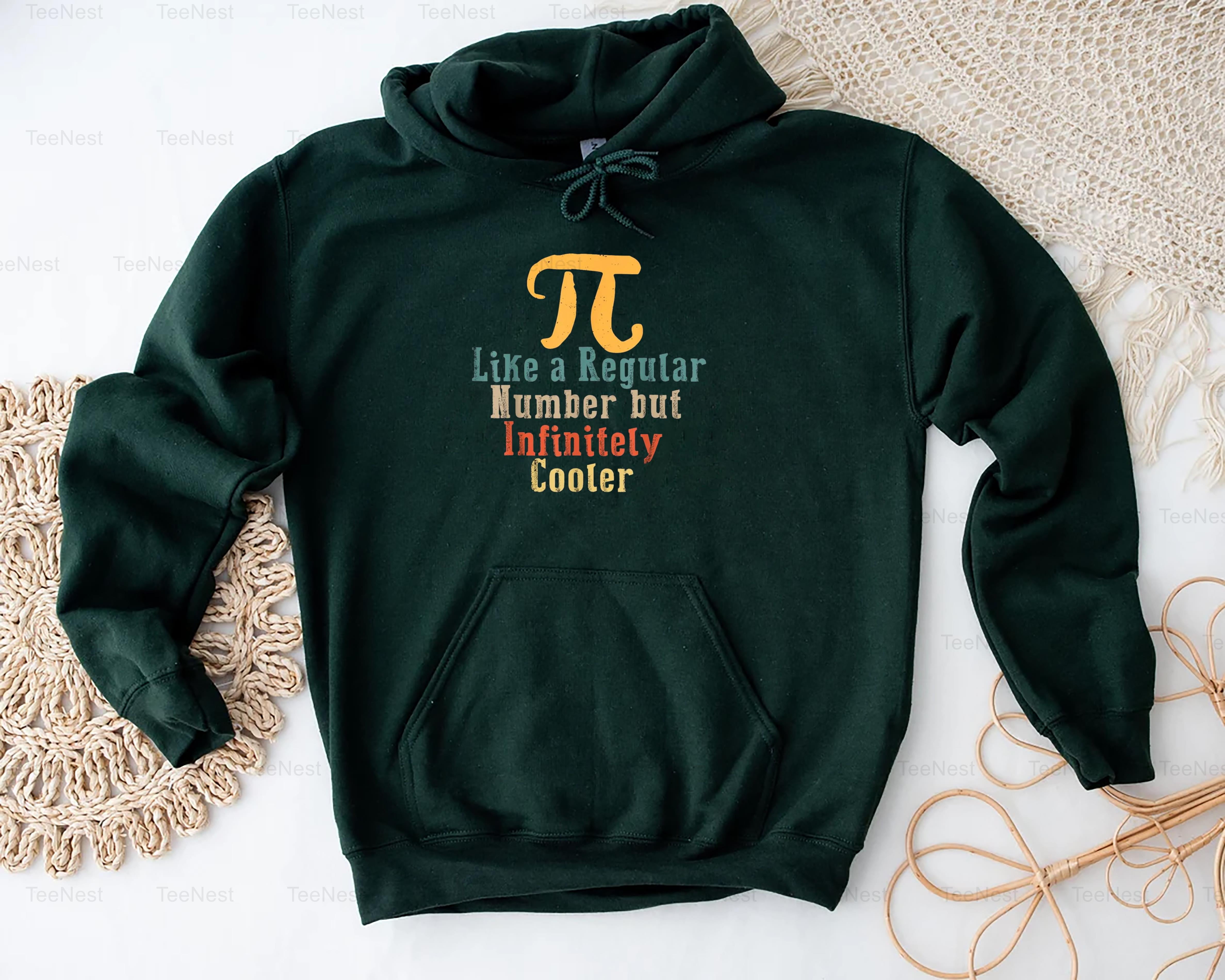 TeeNest14 Pi Like A Regular Number But Infinitely Cooler Funny Math Pun ...