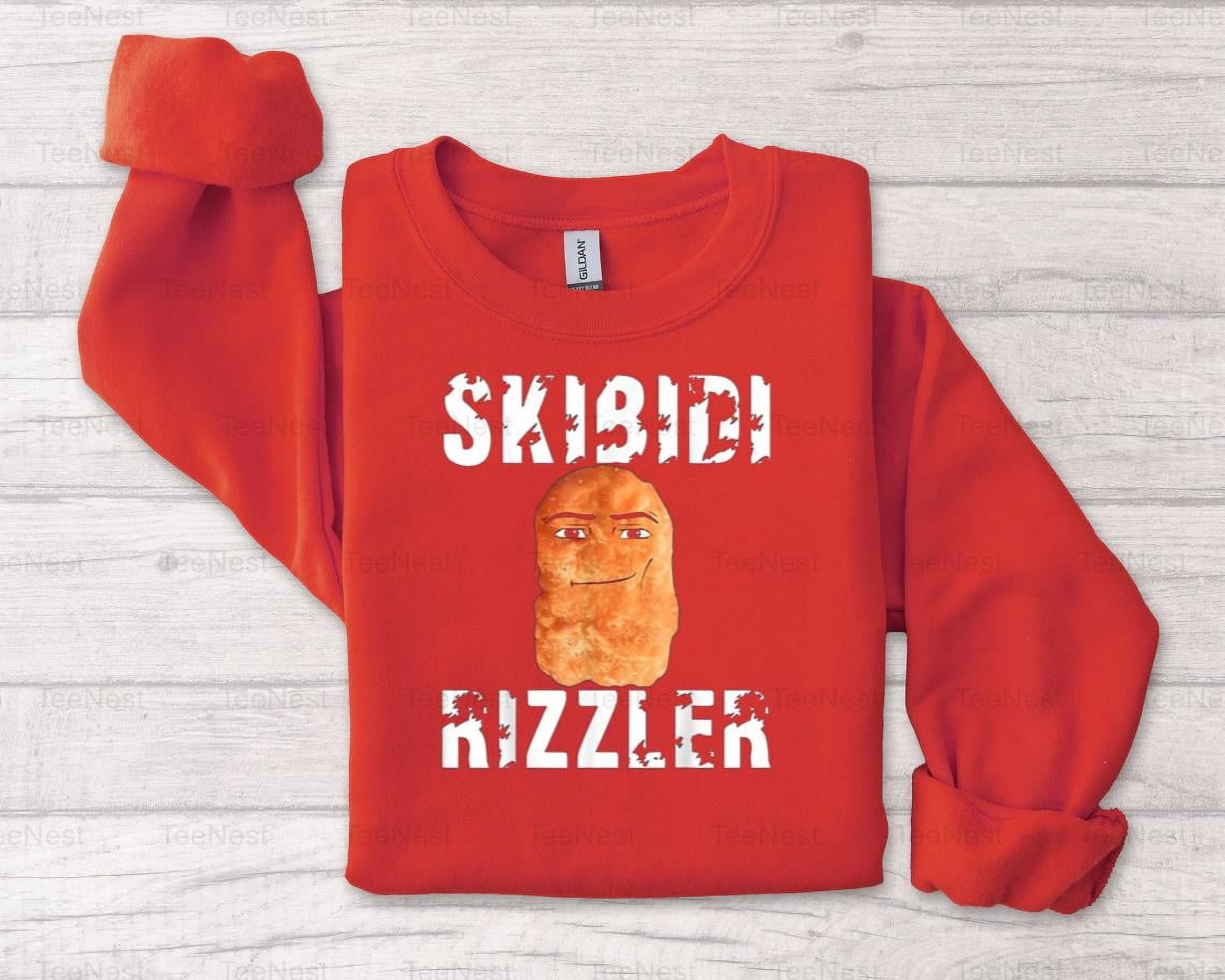 TeeNest16 Skibidi Rizzler Toilet Meme Funny Memes Brainrot Gen Z Humor ...