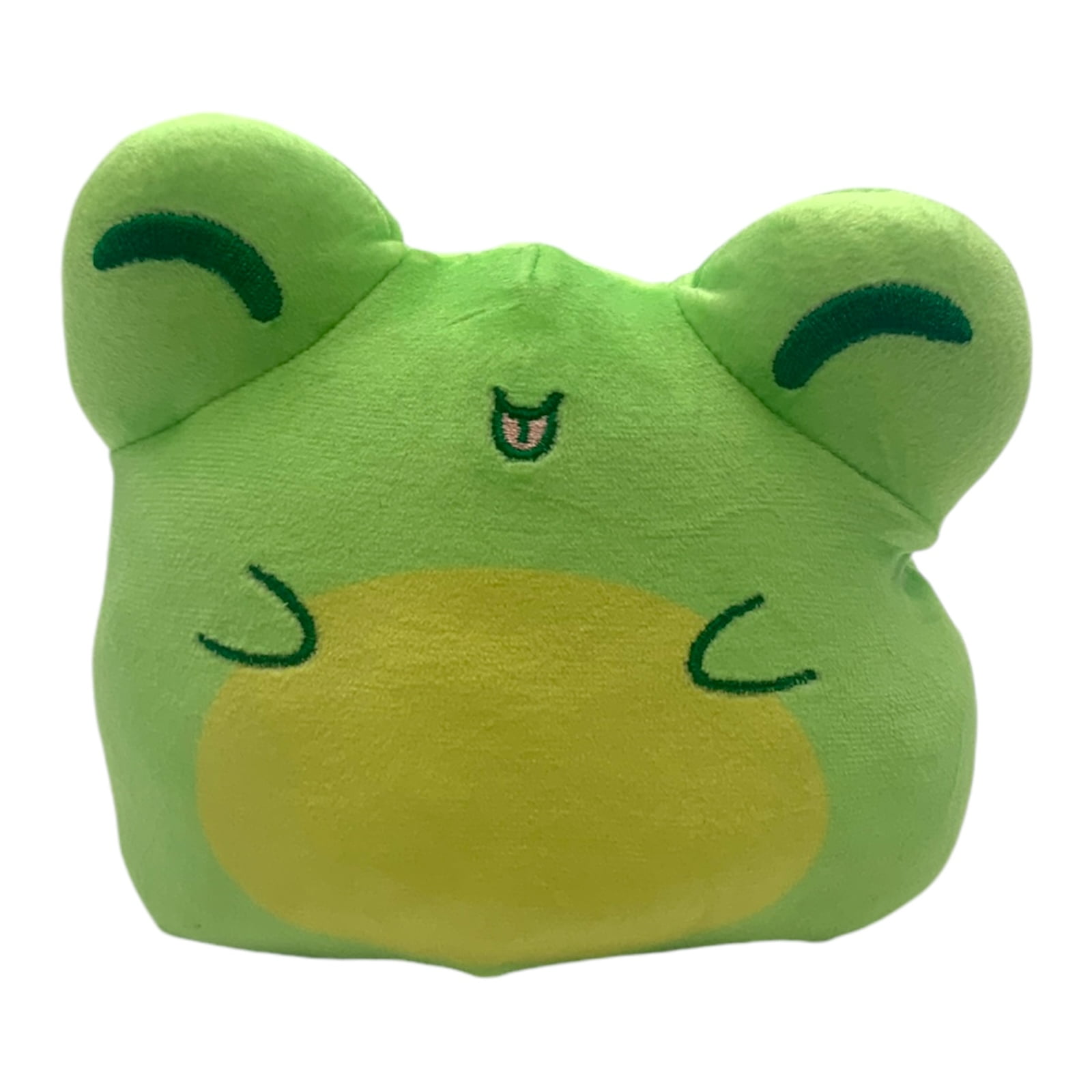 TeeTurtle Green Frog Plush Reversible Plushies 4" - Walmart.com