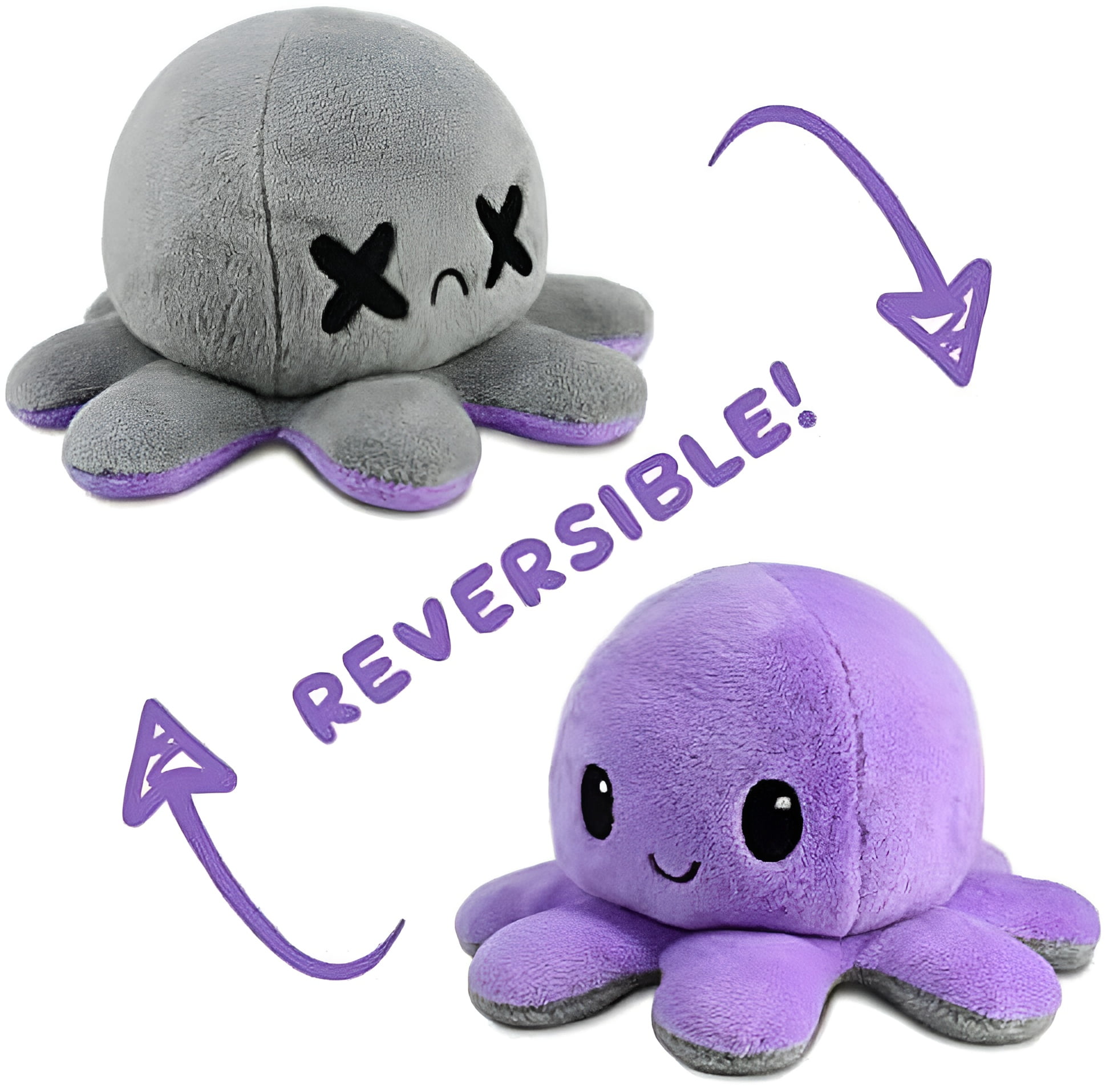 TeeTurtle Reversible Plushie Dead Eyes Stuffed Animals and Plush Toys ...
