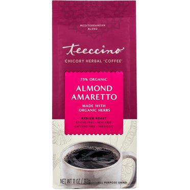 Teeccino Medium Roast Single Serve Herbal Coffee, Hazelnut, 10 Ct ...