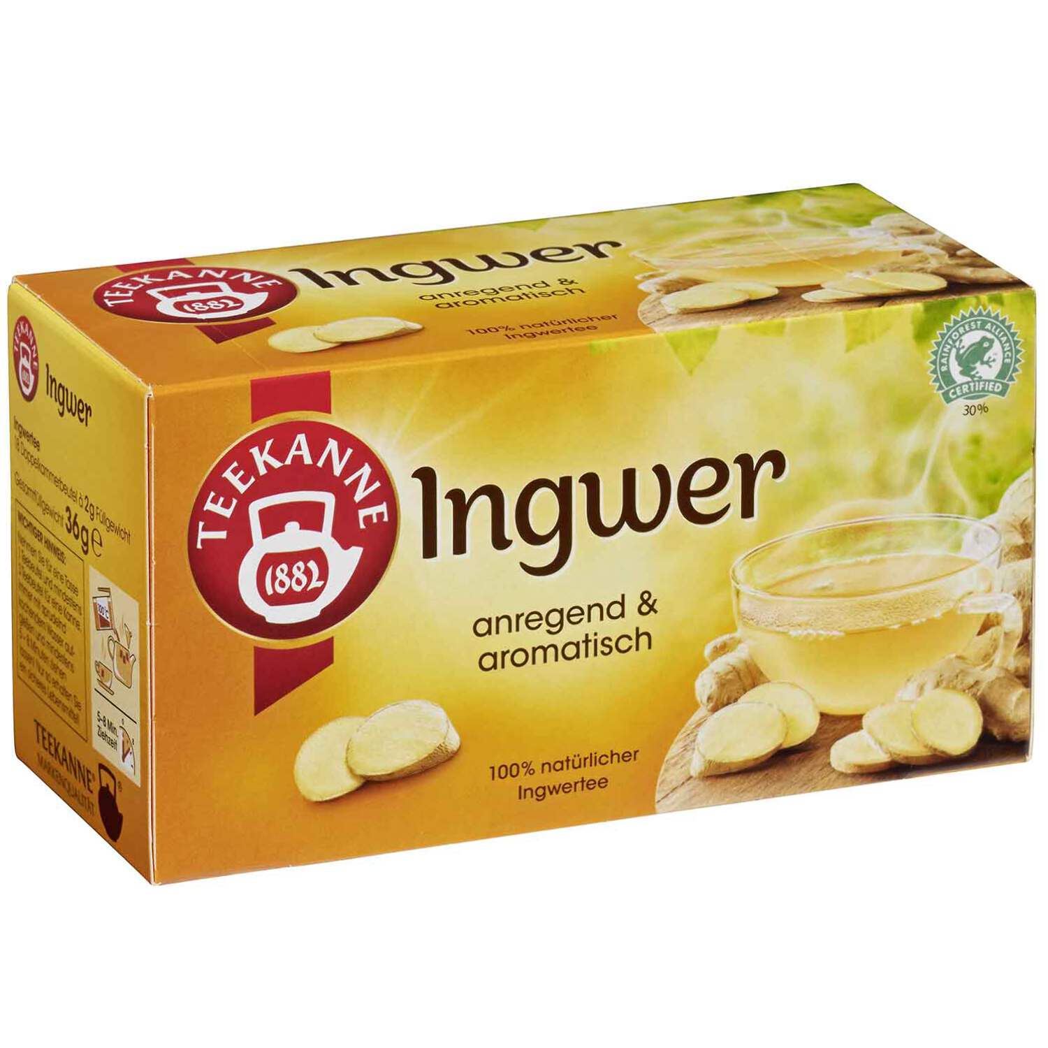 Teekanne Ginger Tea (Ingwer) - Walmart.com