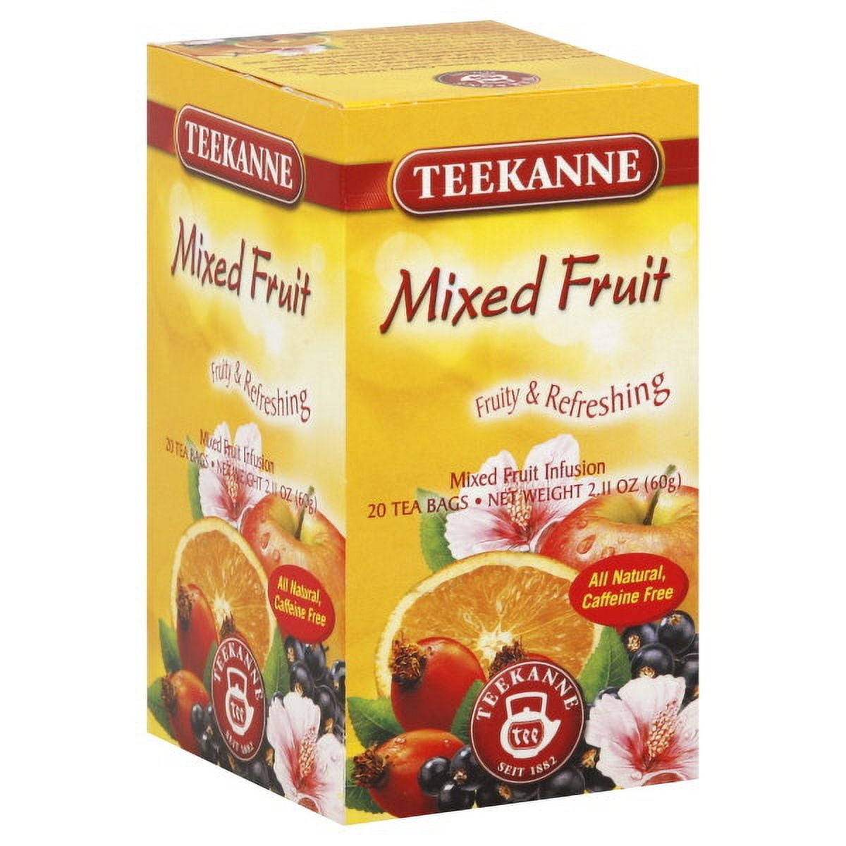 Teekanne Mixed Fruit Tea 20 Bags (Pack of 10) - Walmart.com