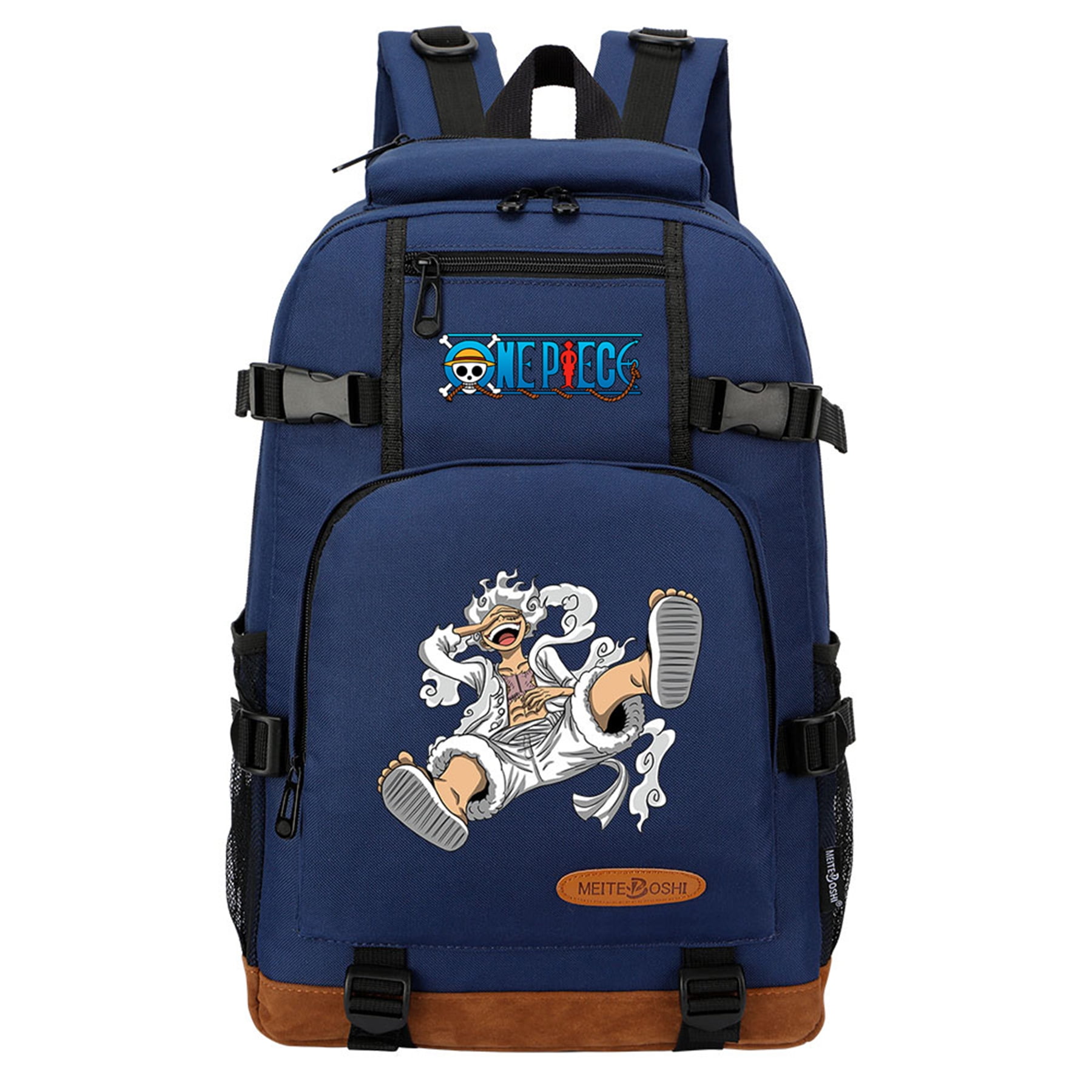 Teen Anime One Piece Bookbag Graphic School Knapsack Lightweight Canvas ...