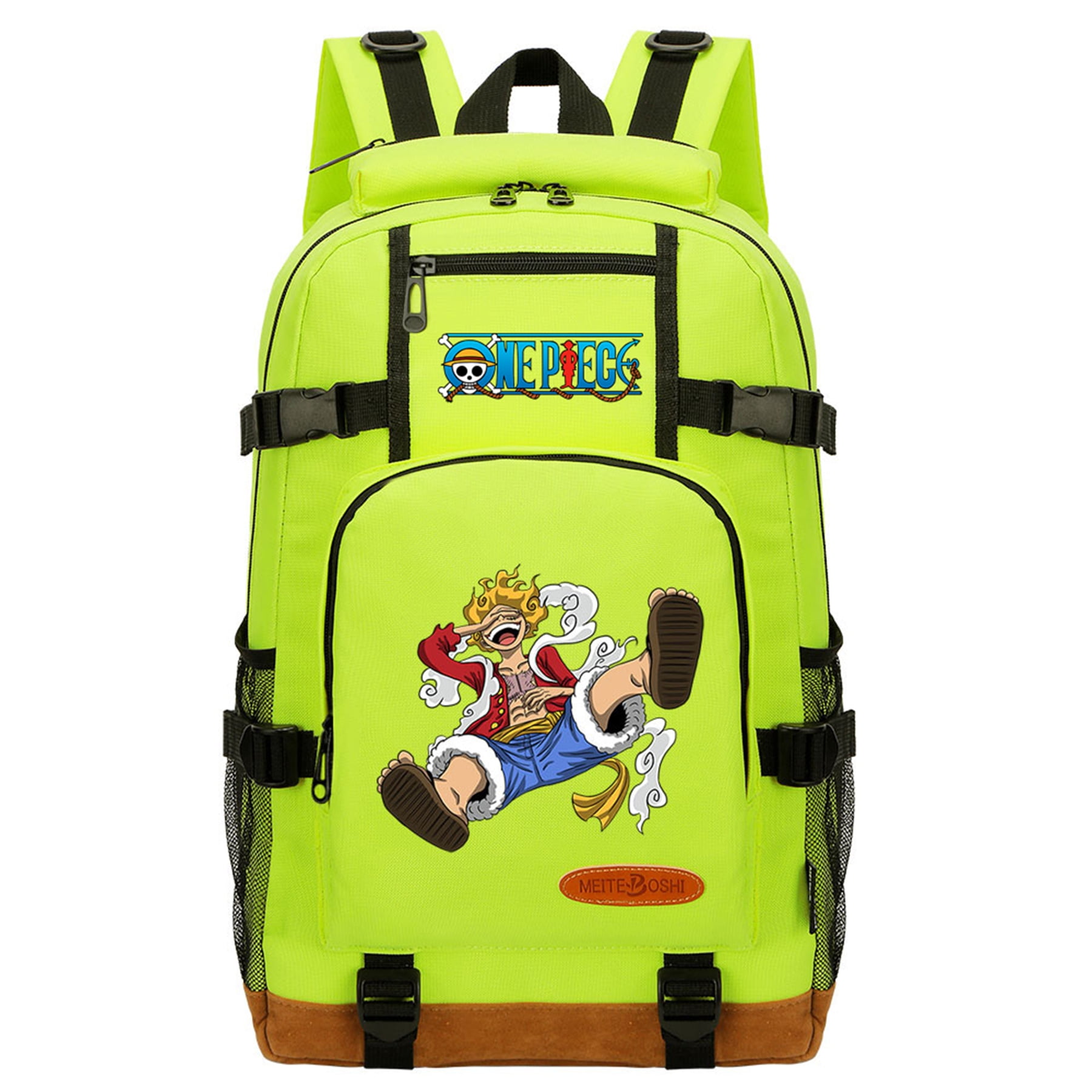 Teen Anime One Piece Bookbag Graphic School Knapsack Lightweight Canvas ...