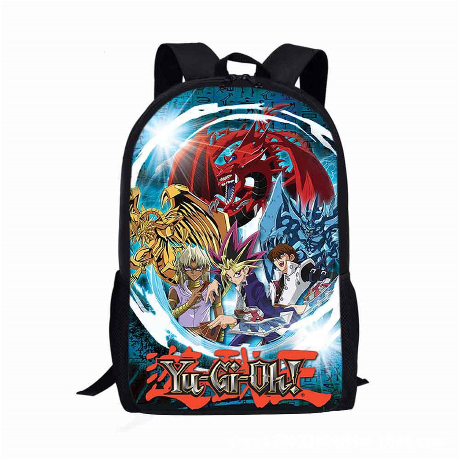 Teen Anime Yu-Gi-Oh Backpack Graphic Knapsack Waterproof Bookbag ...