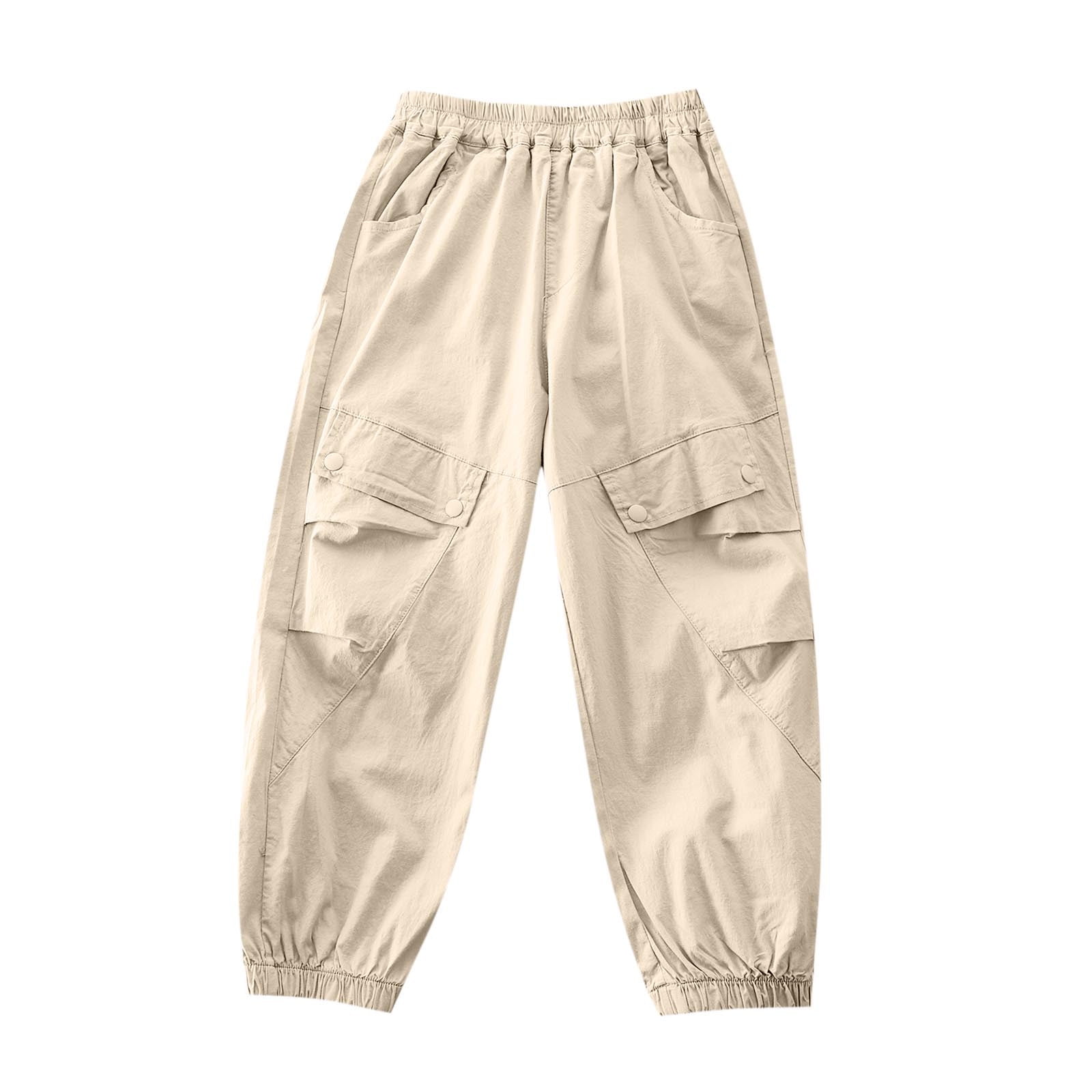 Teen Boy Cargo Pants Uniform Pants Boysboys' Summer Loose Thin Pants ...