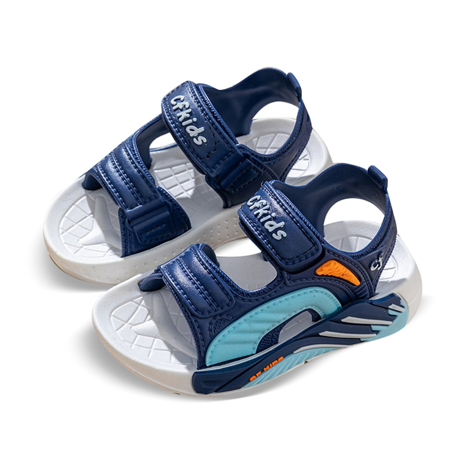 Teen Boys Sandals Open Toe Strap Design Lightweight Outdoor Casual ...