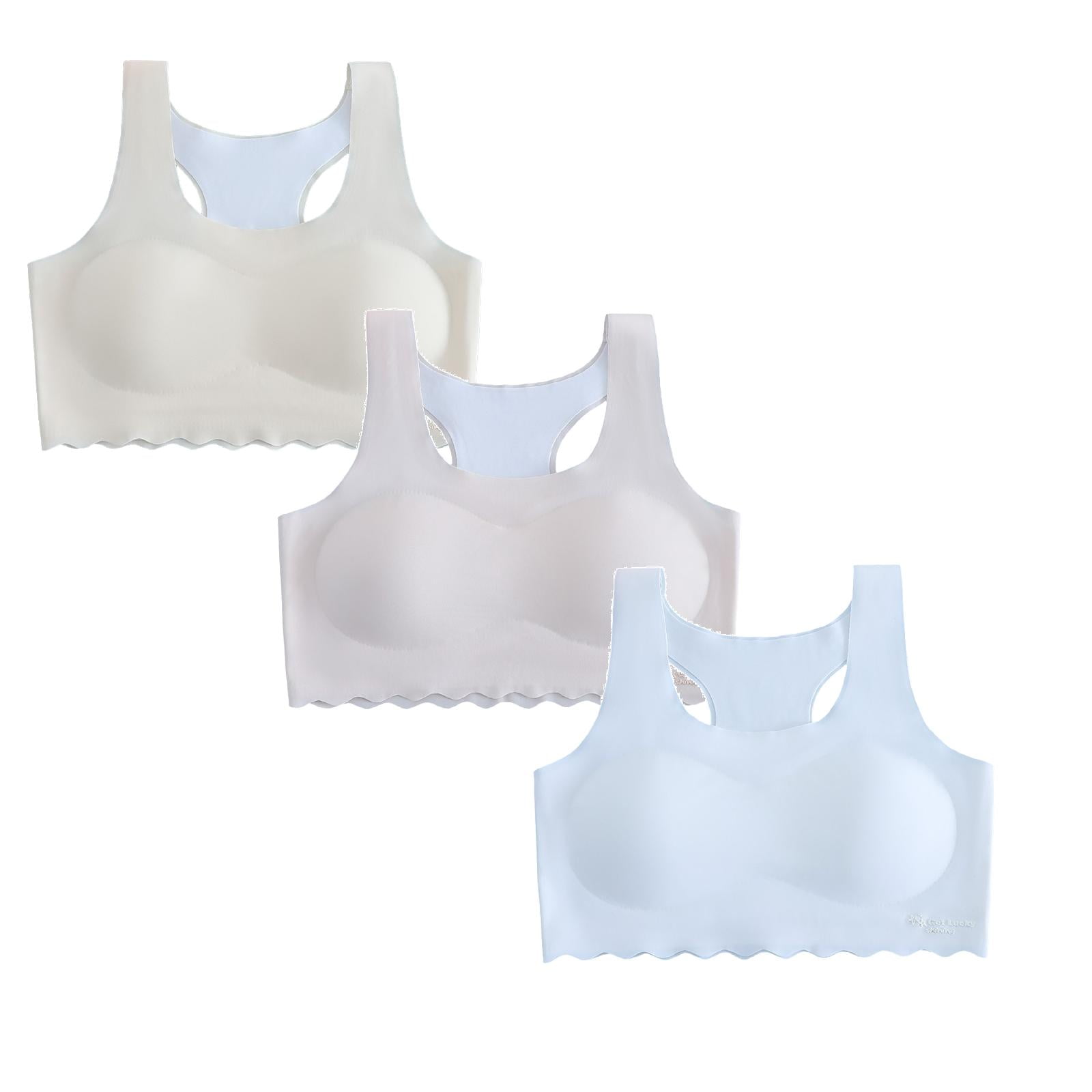 Teen Bras for Girls Ages 14-16 Kids Girls Underwear Cotton Bra Vest ...