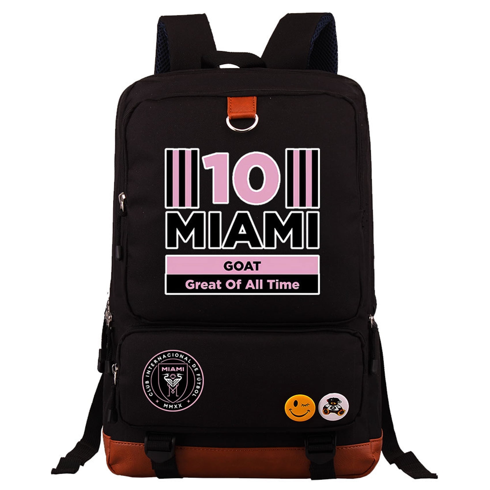 Teen Classic Canvas Knapsack Messi_10 Lightweight School Backpack Large ...