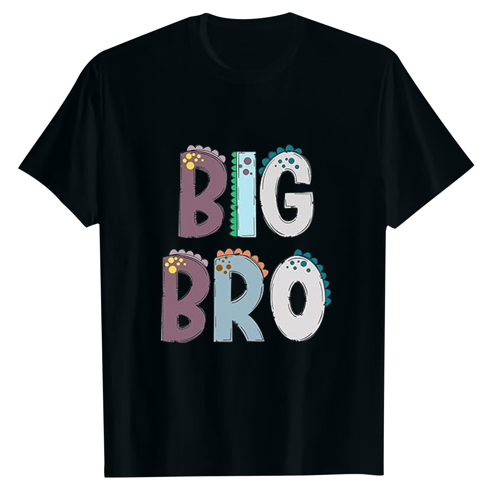 Teen Clothes for Girls Black Printed Short Sleeve Shirts for Girls ...