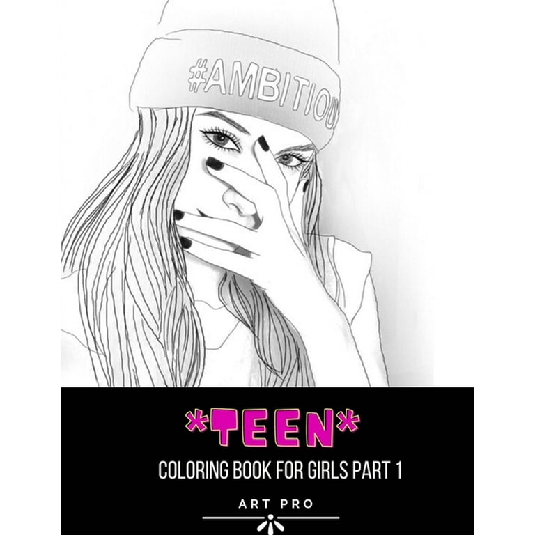 Cool Coloring Pages For Teenage Girls