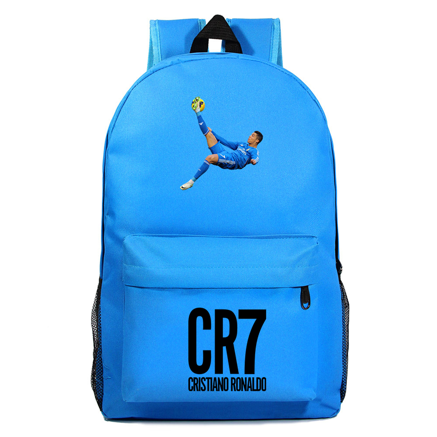 Teen Cristiano Ronaldo Bookbag CR7 Casual School Backpack Waterproof ...