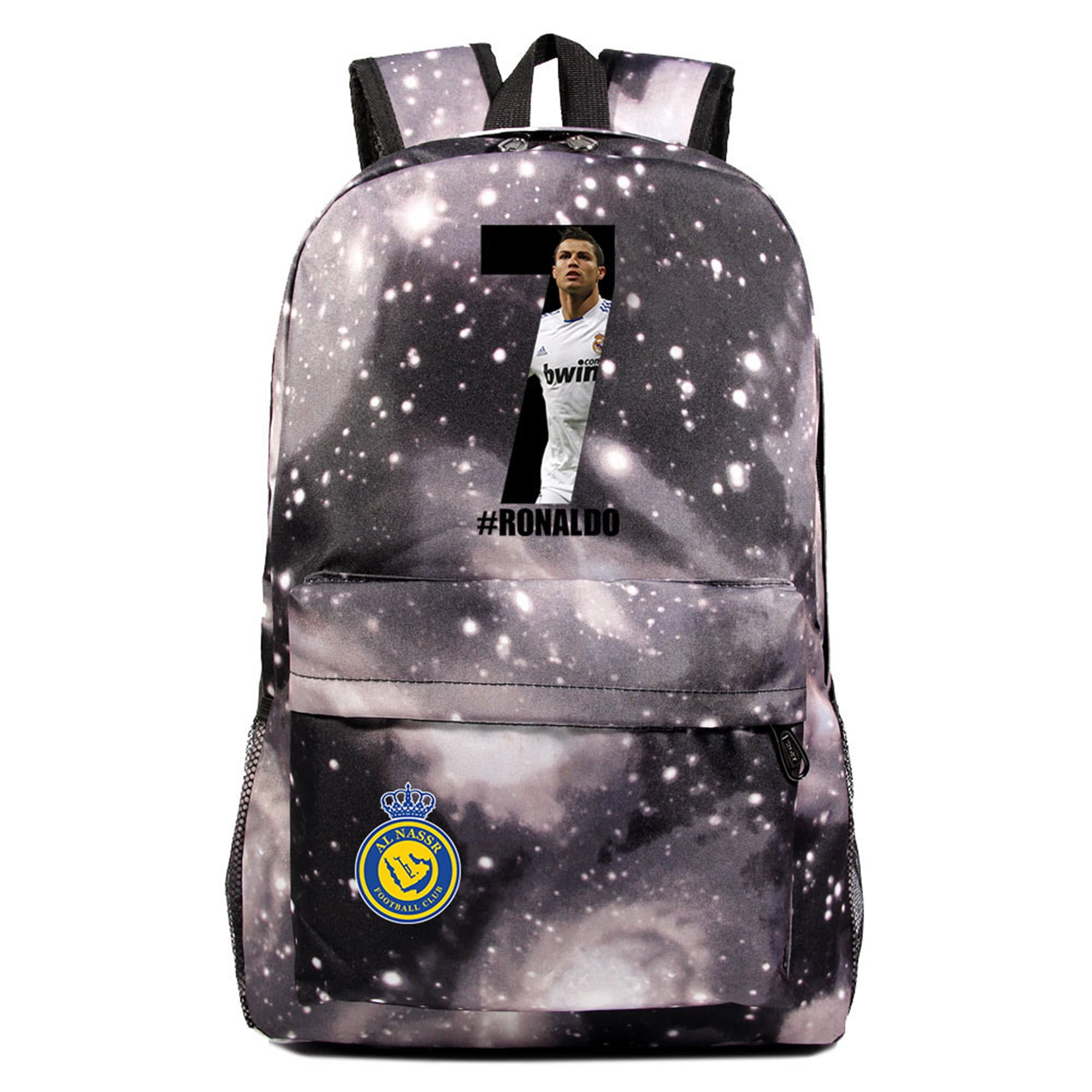 Teen Cristiano Ronaldo Graphic Backpack-Student Back to School Bag CR7 ...