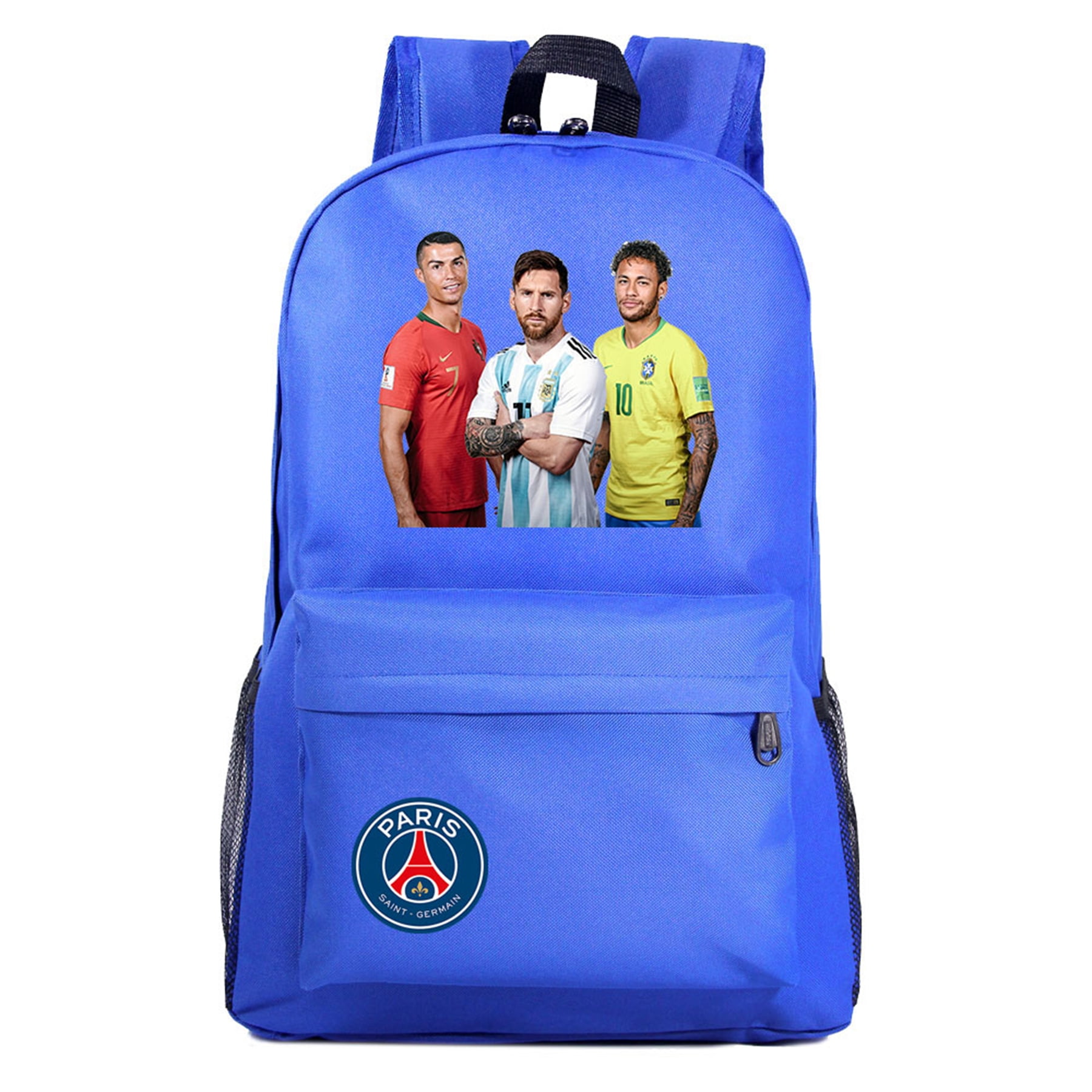 Teen Cristiano Ronaldo Messi_10 Neymar Backpack-Lightweight Casual ...