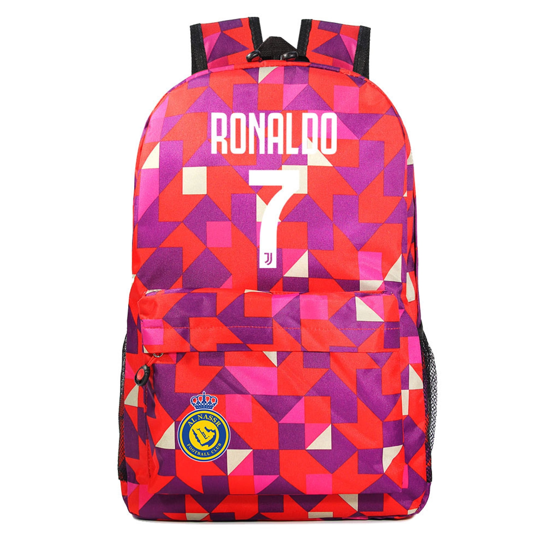 Teen Cristiano Ronaldo School Backpack-CR7 Wear Resistant Travel Bag ...