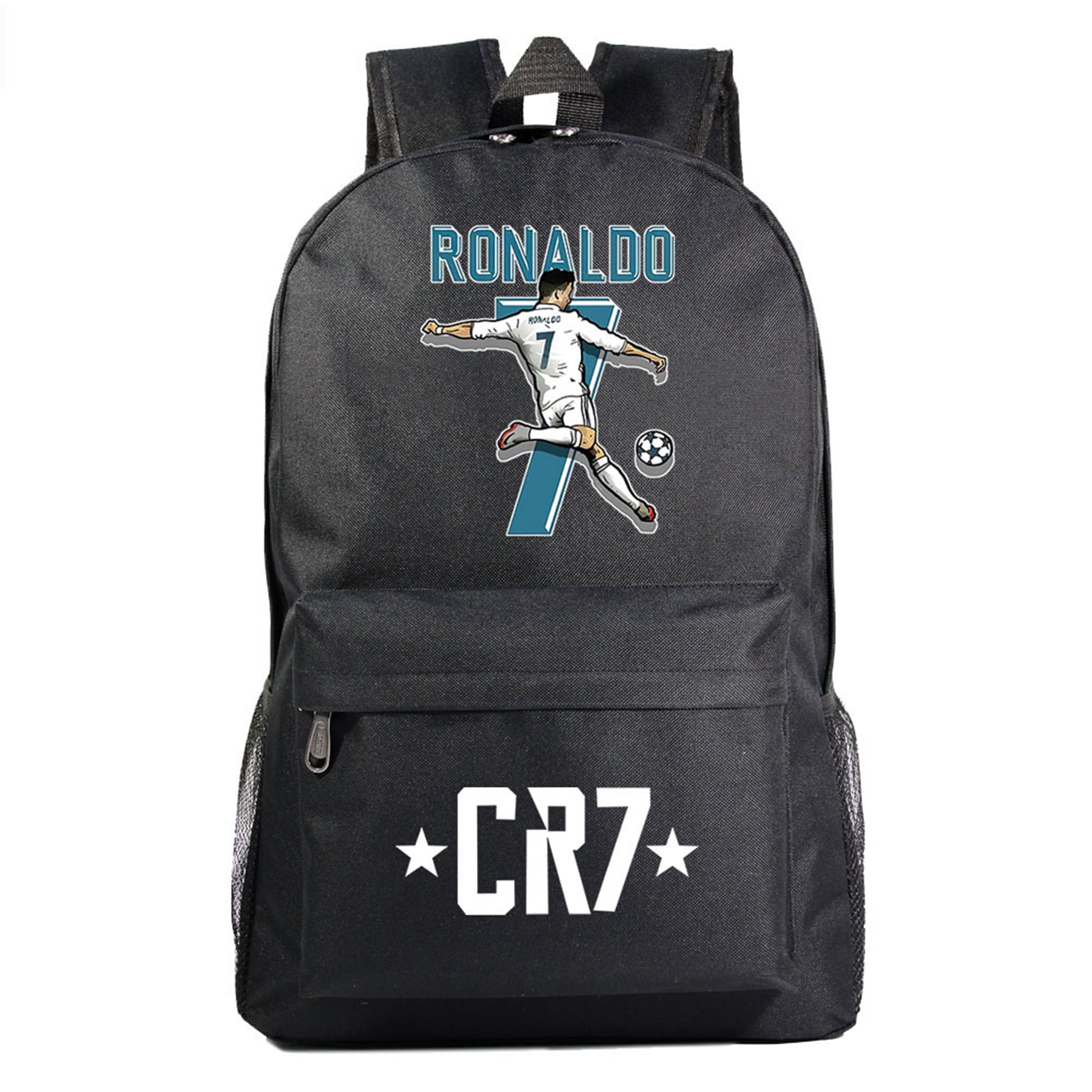 Teen Cristiano Ronaldo School Bag-Lightweight Travel Backpack Durable ...