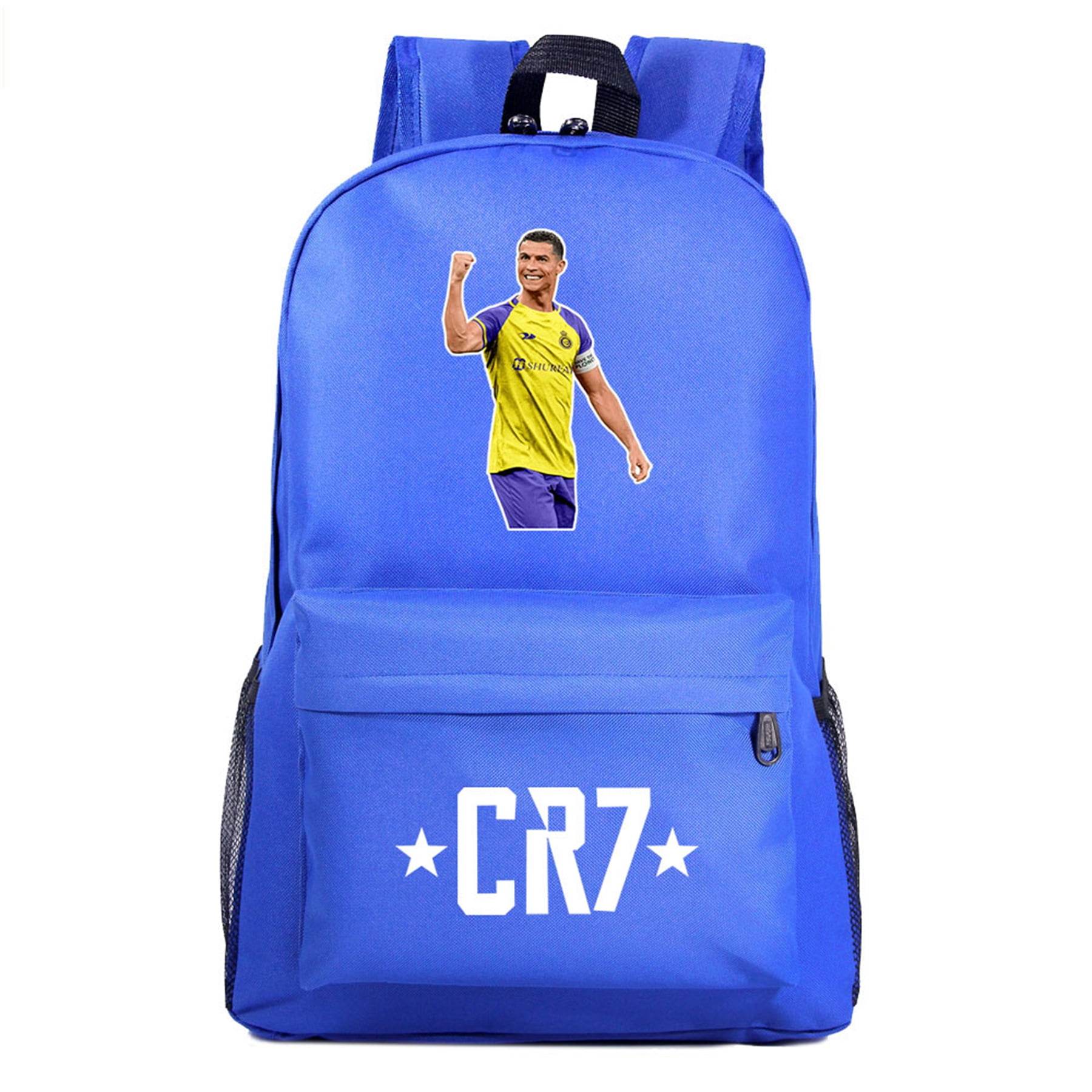 Teen Cristiano Ronaldo School Bookbag-CR7 Graphic Backpack Large ...