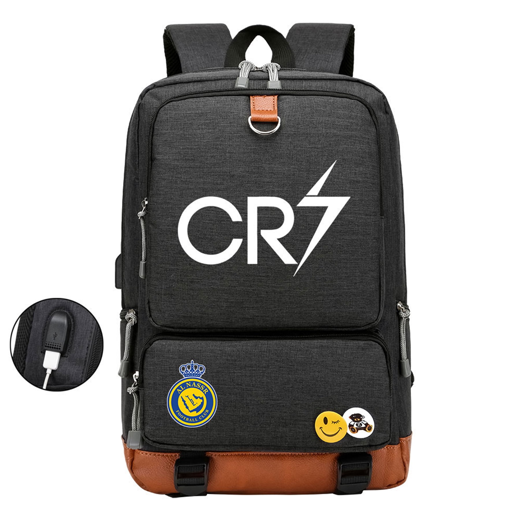Teen Cristiano Ronaldo School Bookbag-CR7 Lightweight Travel Bag ...