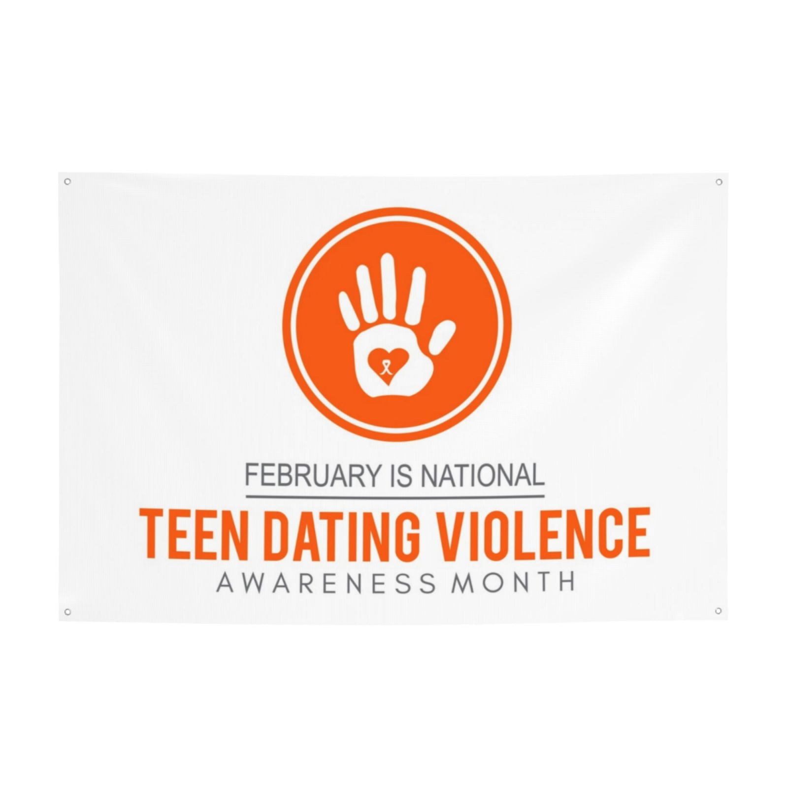 Teen Dating Violence Awareness Month Banner Backdrop Porch Sign 47 x 71 ...