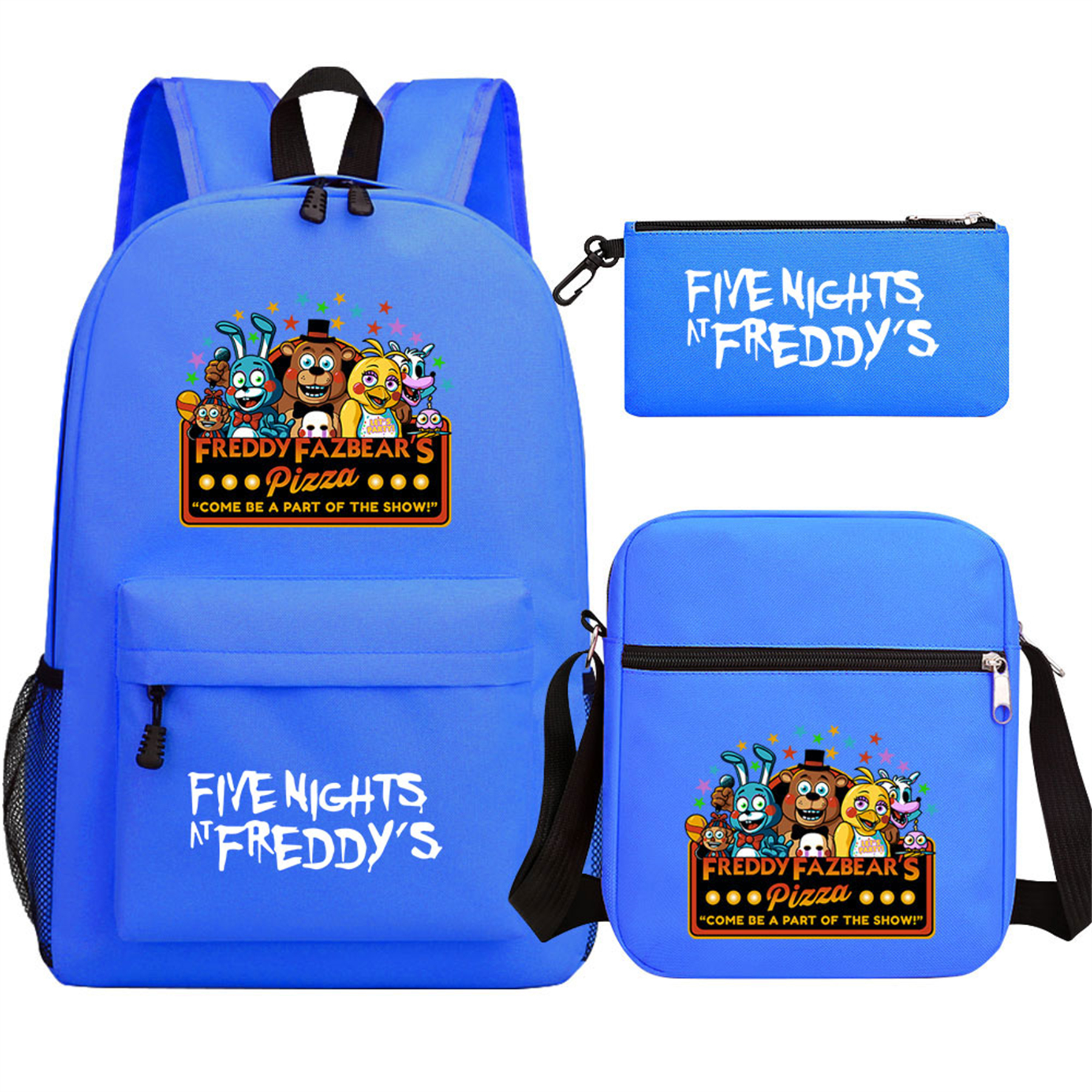 Teen Five Nights at Freddy's Backpack-Student 3 in 1 School Bookbag Set ...