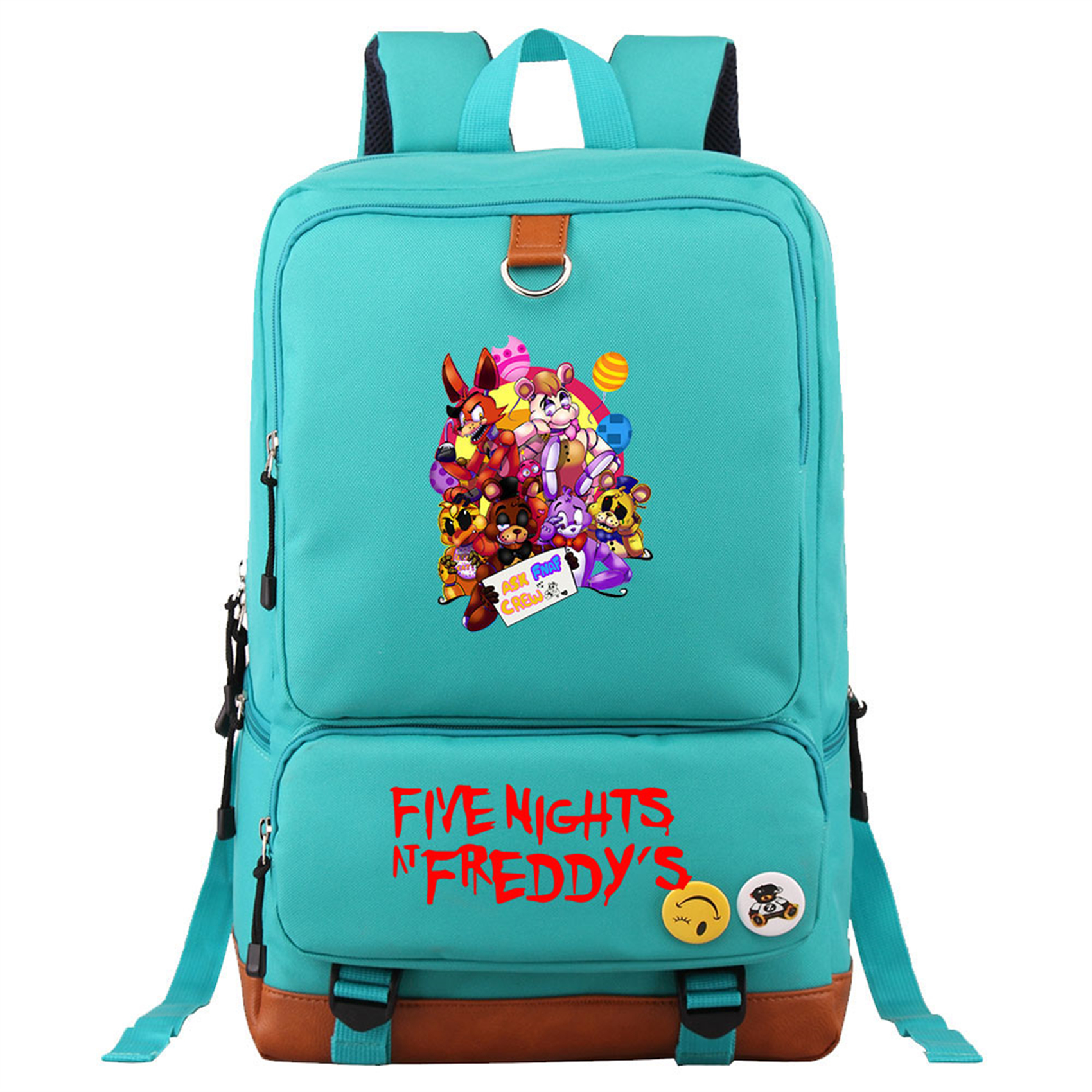 Teen Five Nights at Freddy's Graphic Backpack High Capacity Daypack ...