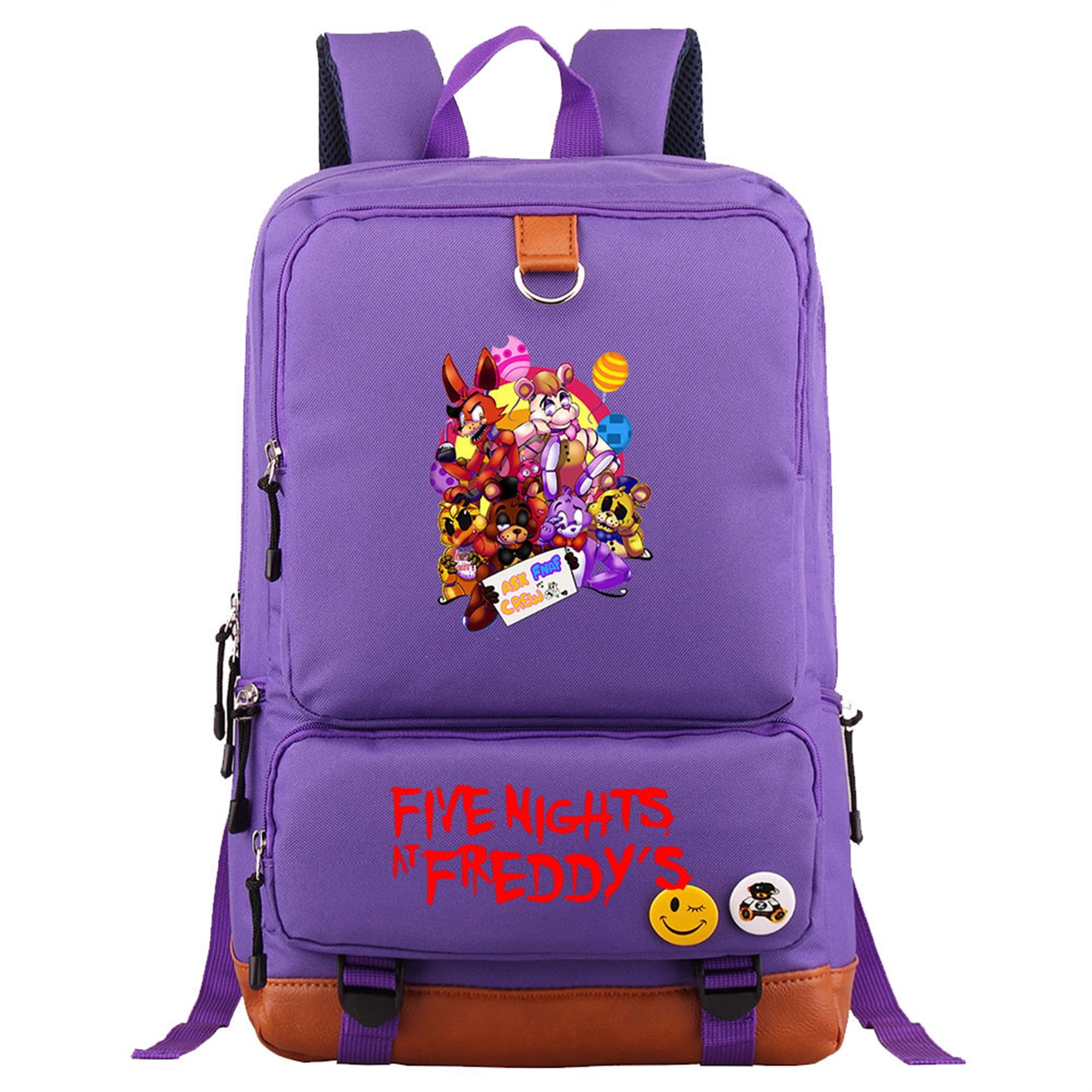 Teen Five Nights at Freddy's Graphic Backpack High Capacity Daypack ...
