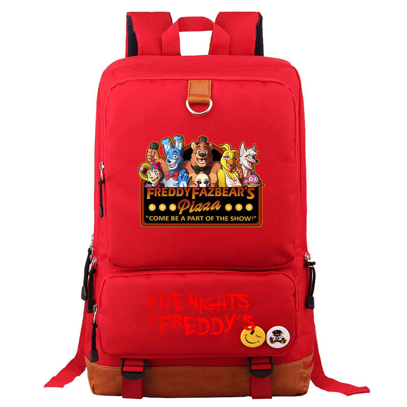 Teen Five Nights at Freddy's Graphic Bookbag Student Back to School Bag ...