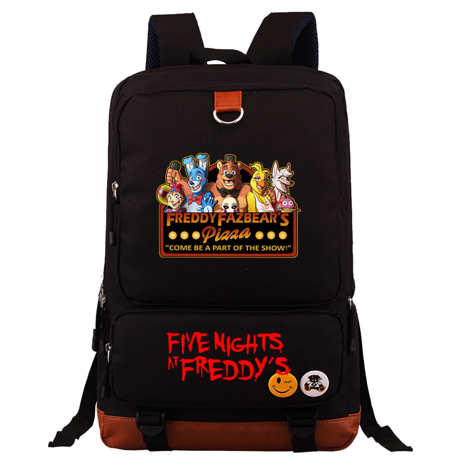 Teen Five Nights at Freddy's Graphic Bookbag Student Back to School Bag ...
