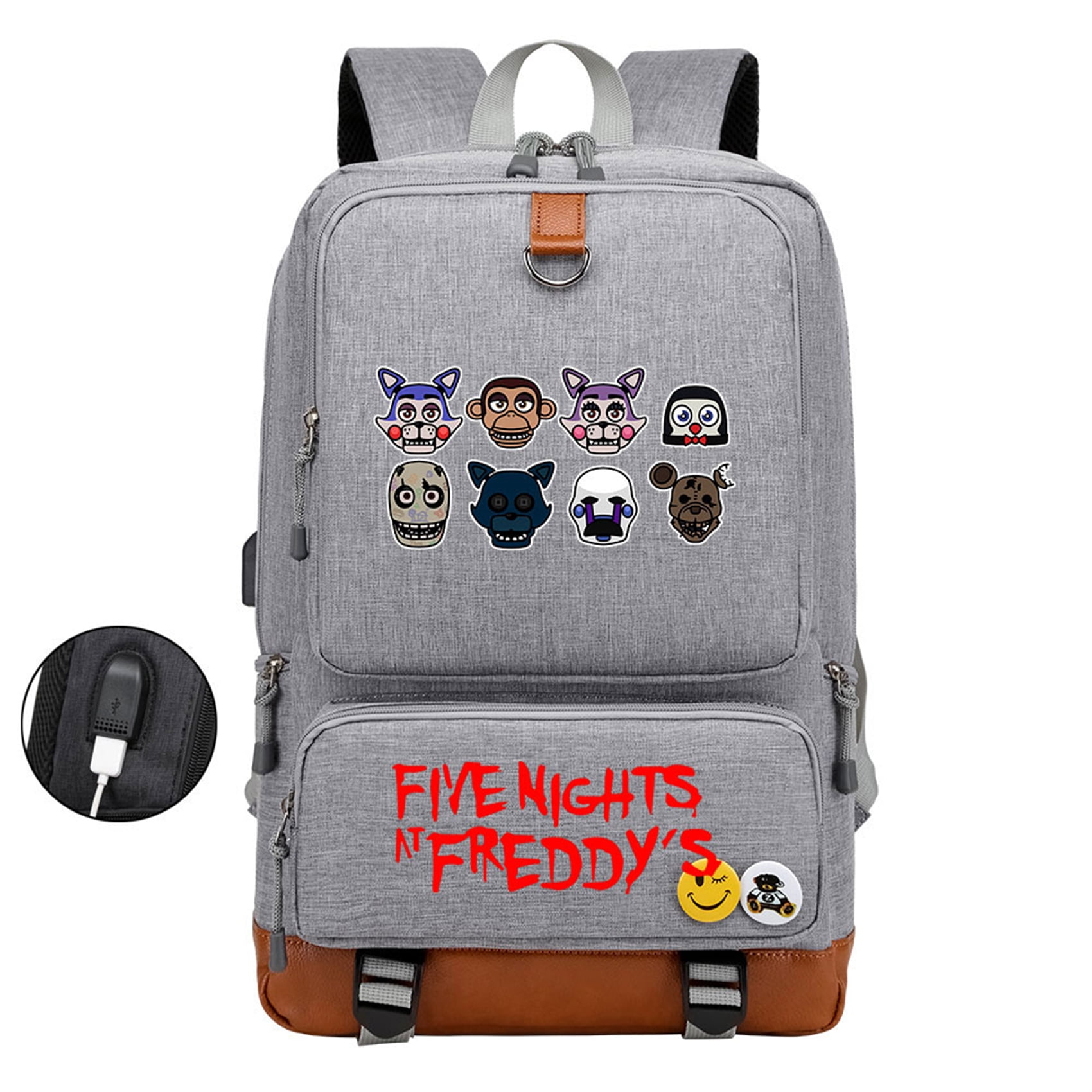 Teen Five Nights at Freddy's Waterproof Backpack Classic Student ...