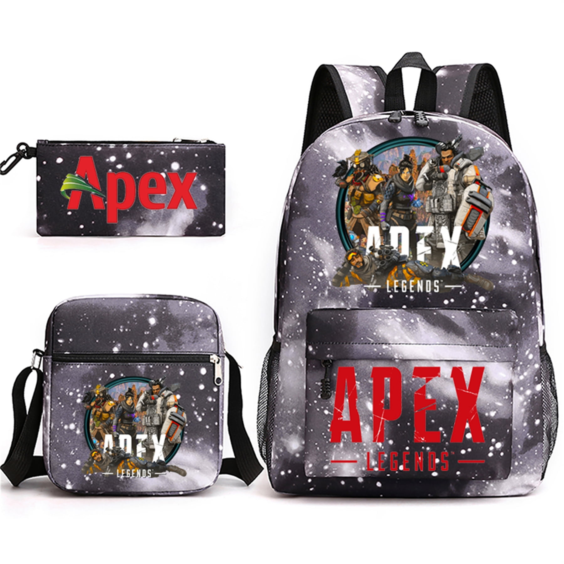 Teen Game Apex Legends Backpack-Student 3 in 1 School Bookbag Set ...