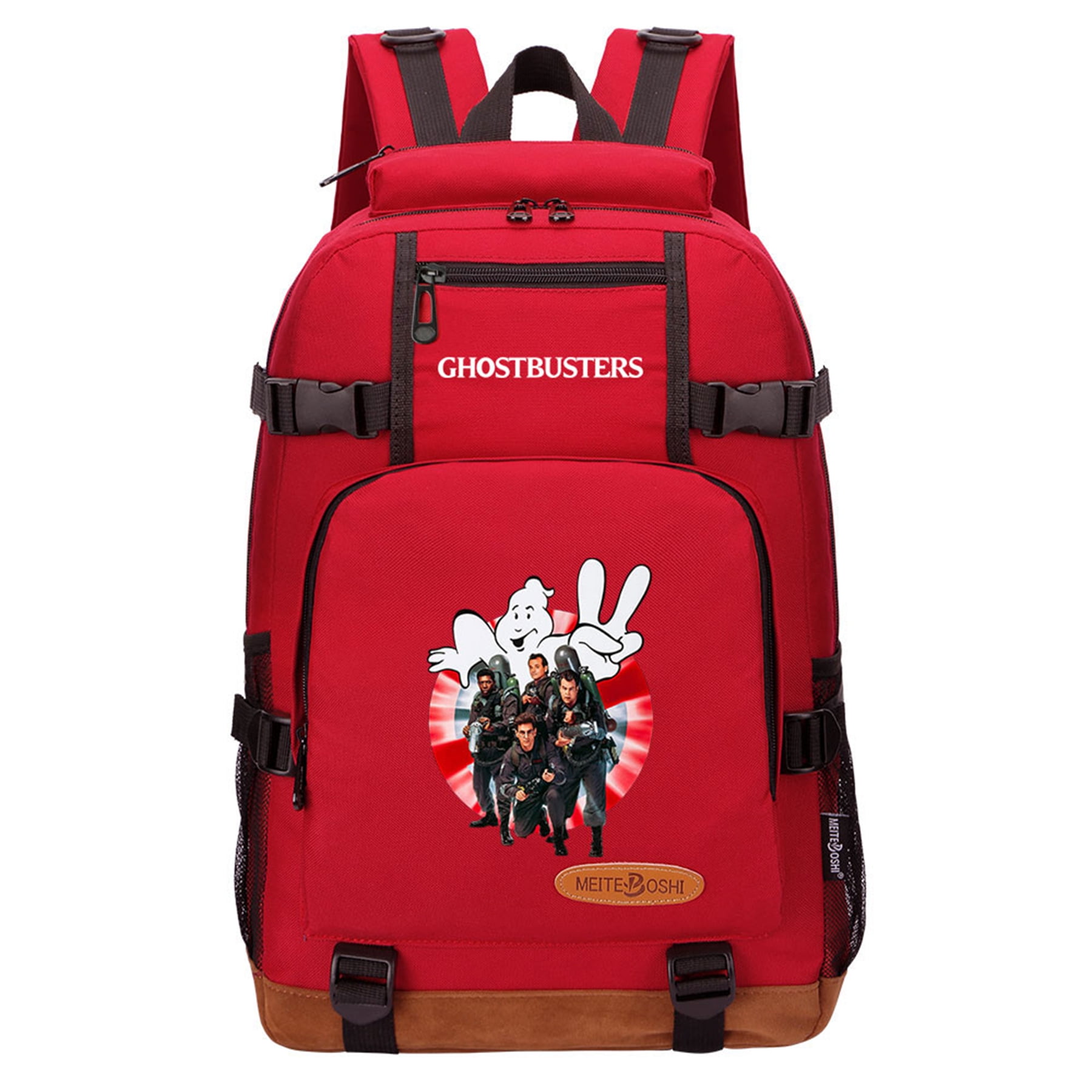 Teen Ghostbusters Graphic School Bag-Water Resistant Laptop Knapsack ...