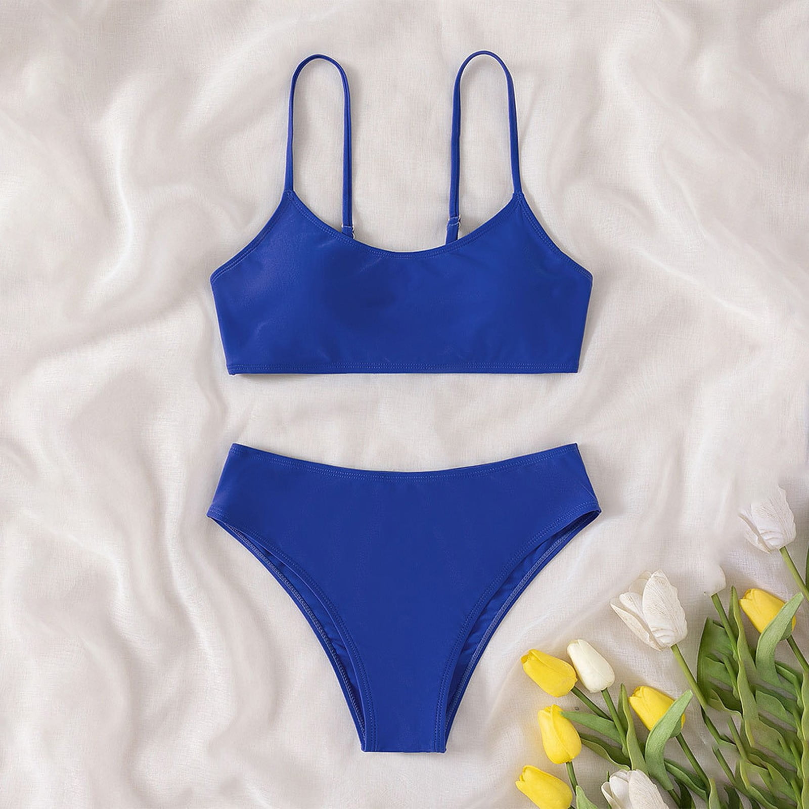 Teen Girl Bikini Two Piece Cute Quick Dry with Fully Adjustable Strap ...