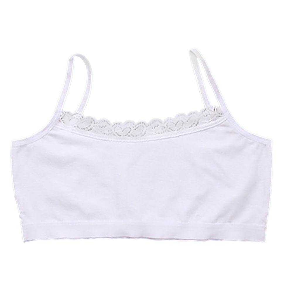 Teen Girls Big Girls Cotton Development Bra Cami Training Bra - Walmart.com