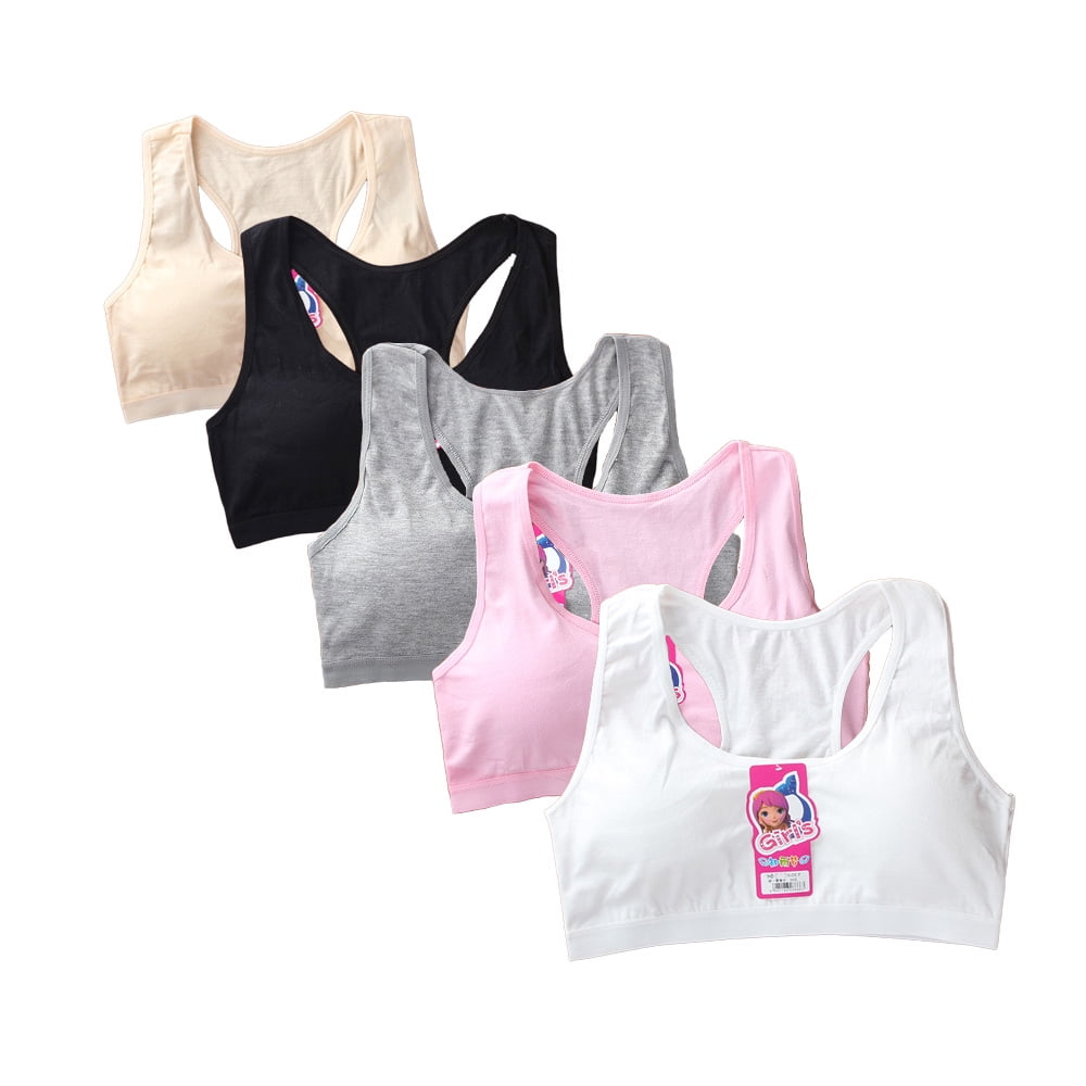 Teen Girls' Everyday Bra Teen Girls Sports Bralette Training Bras Wire ...