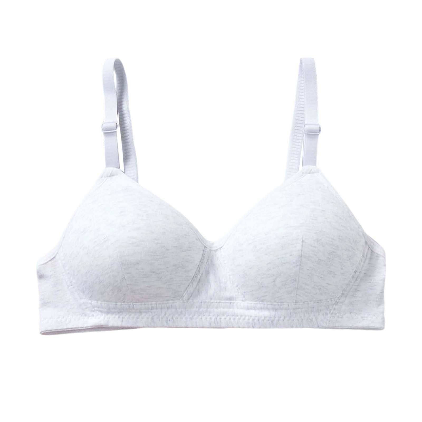 Teen Girls Wireless Sports Bra Soft Padded Bralette Comfortable ...