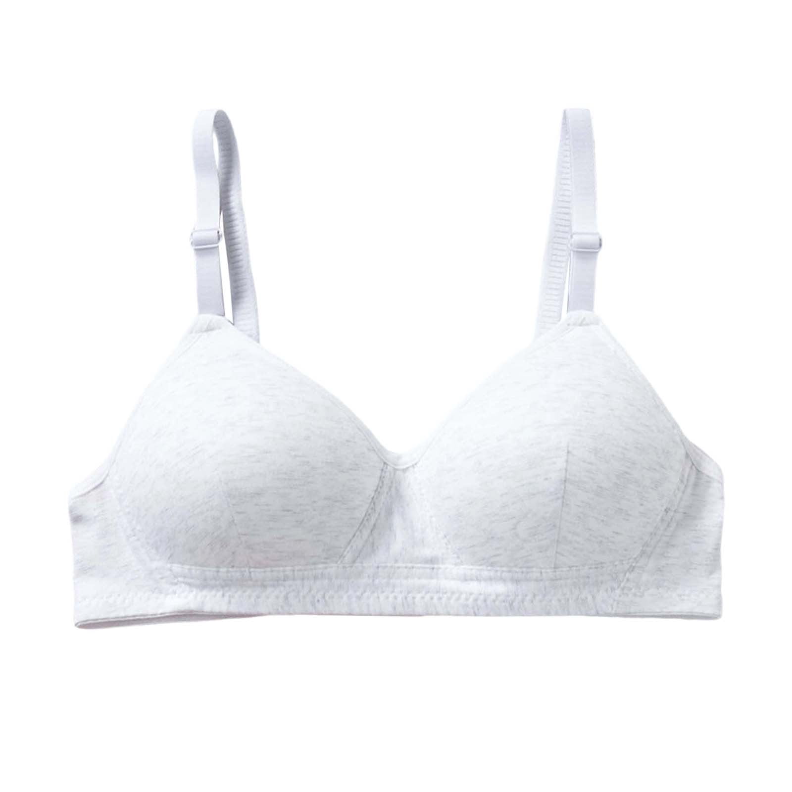 Teen Girls Sports Bra Wireless Bralette Soft Padded Underwear for 12-18 ...