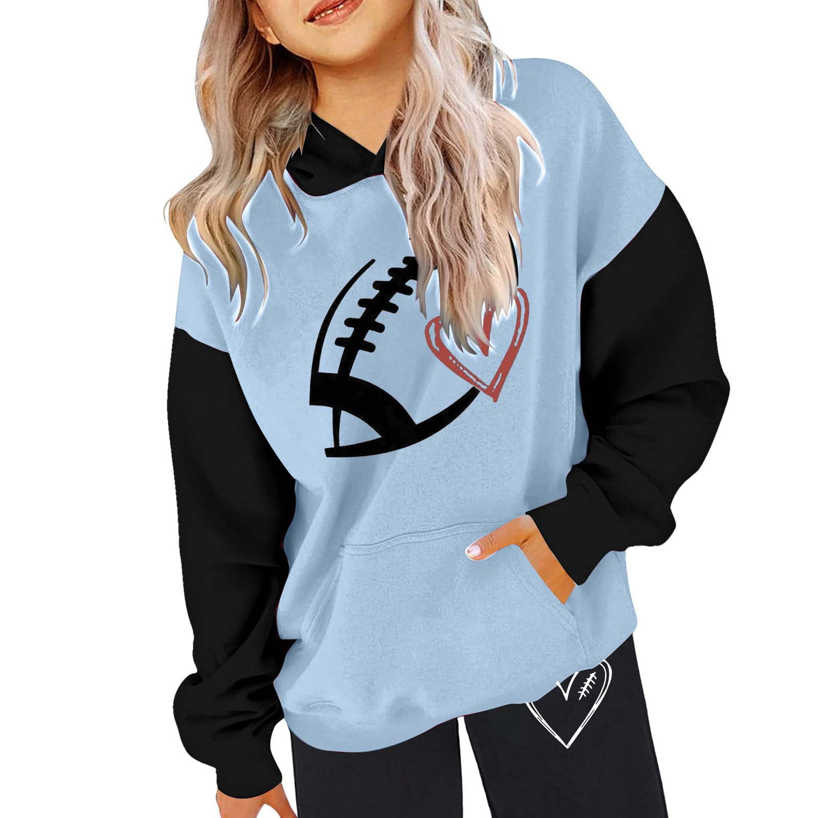 Teen Girls Sweatsuit Sets 2 Piece Relaxed Tracksuit Workout Sets ...