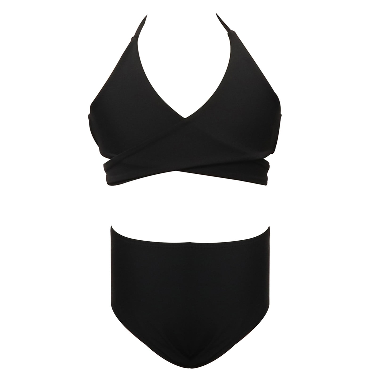 Teen Girls Two Piece Swimsuits Bikini Beach Sporty Bathing Suits Cute ...