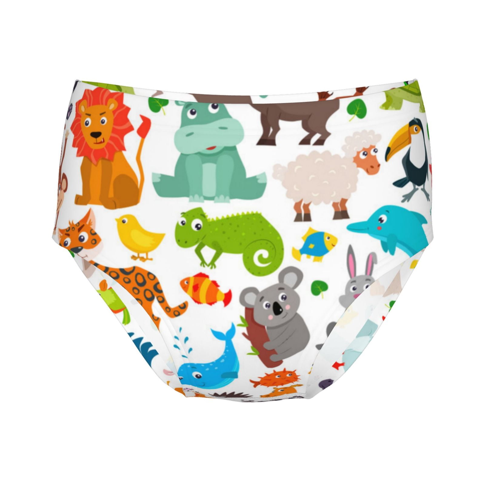Teen Girls Underwear - Animals Soft Cotton Briefs Panties for Teens ...