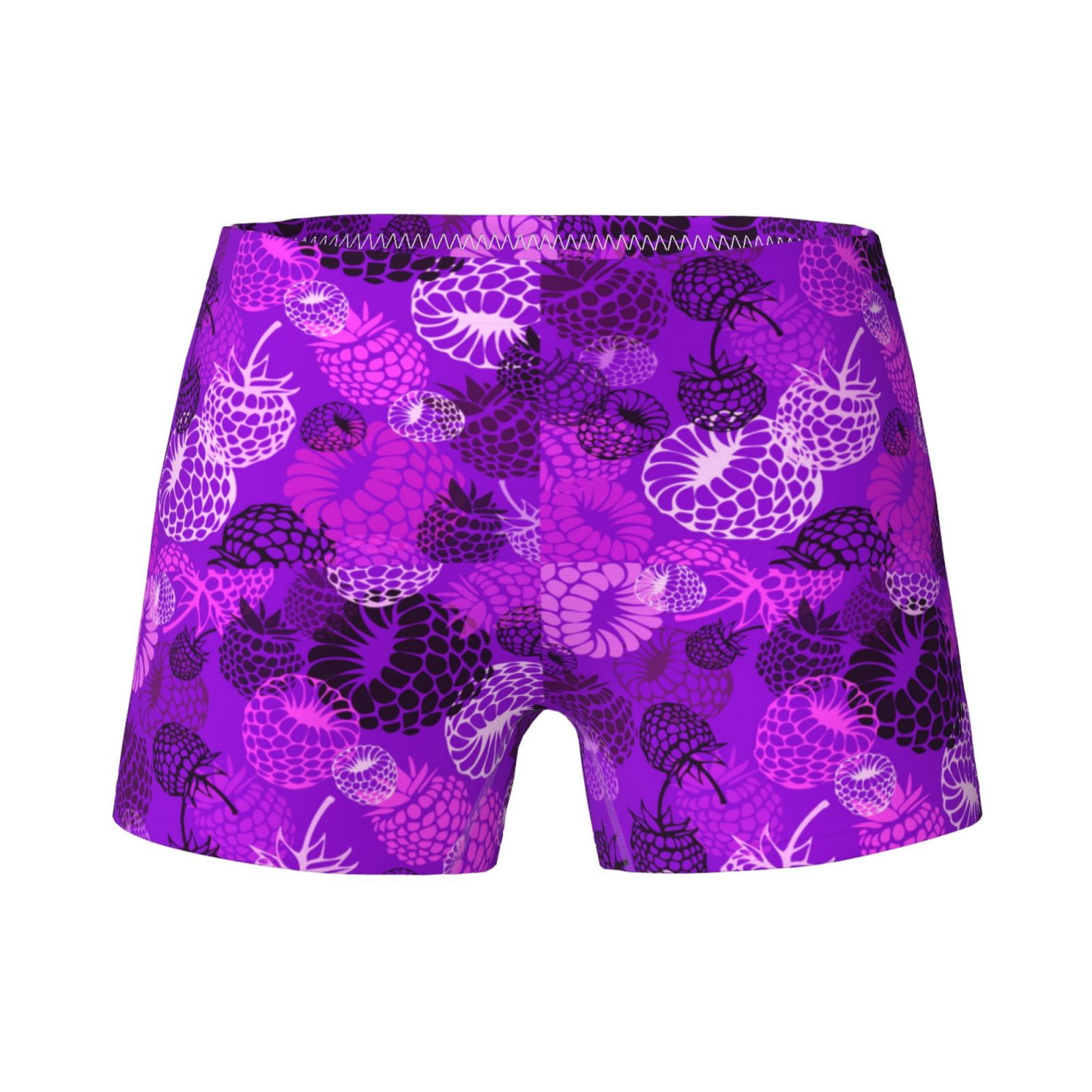 Teen Girls Underwear - Berry Raspberry Soft Cotton Boxer Briefs Panties ...