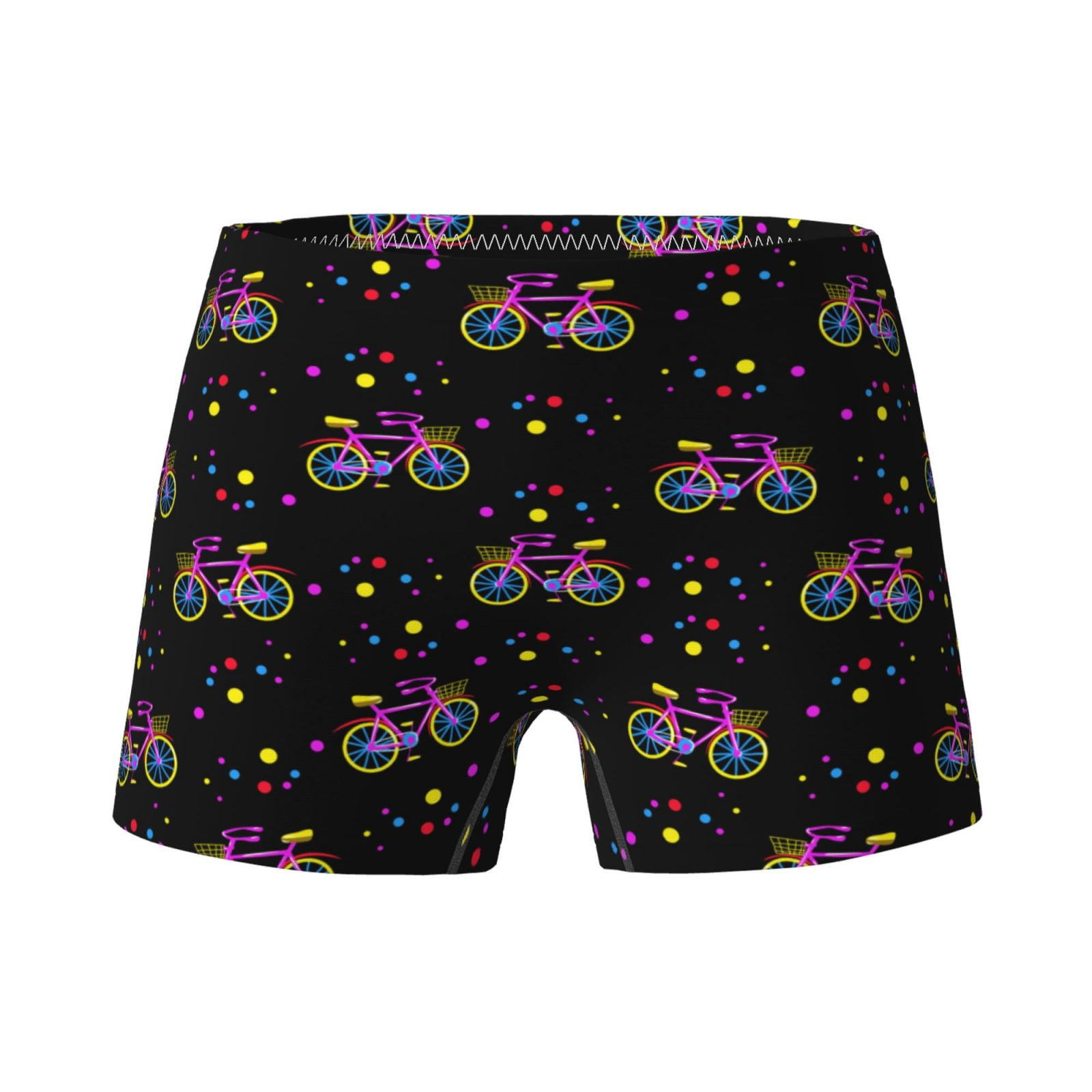 Teen Girls Underwear - Bike polka dots Cotton Soft Boxer Briefs Panties for Teens Panty Girls ...