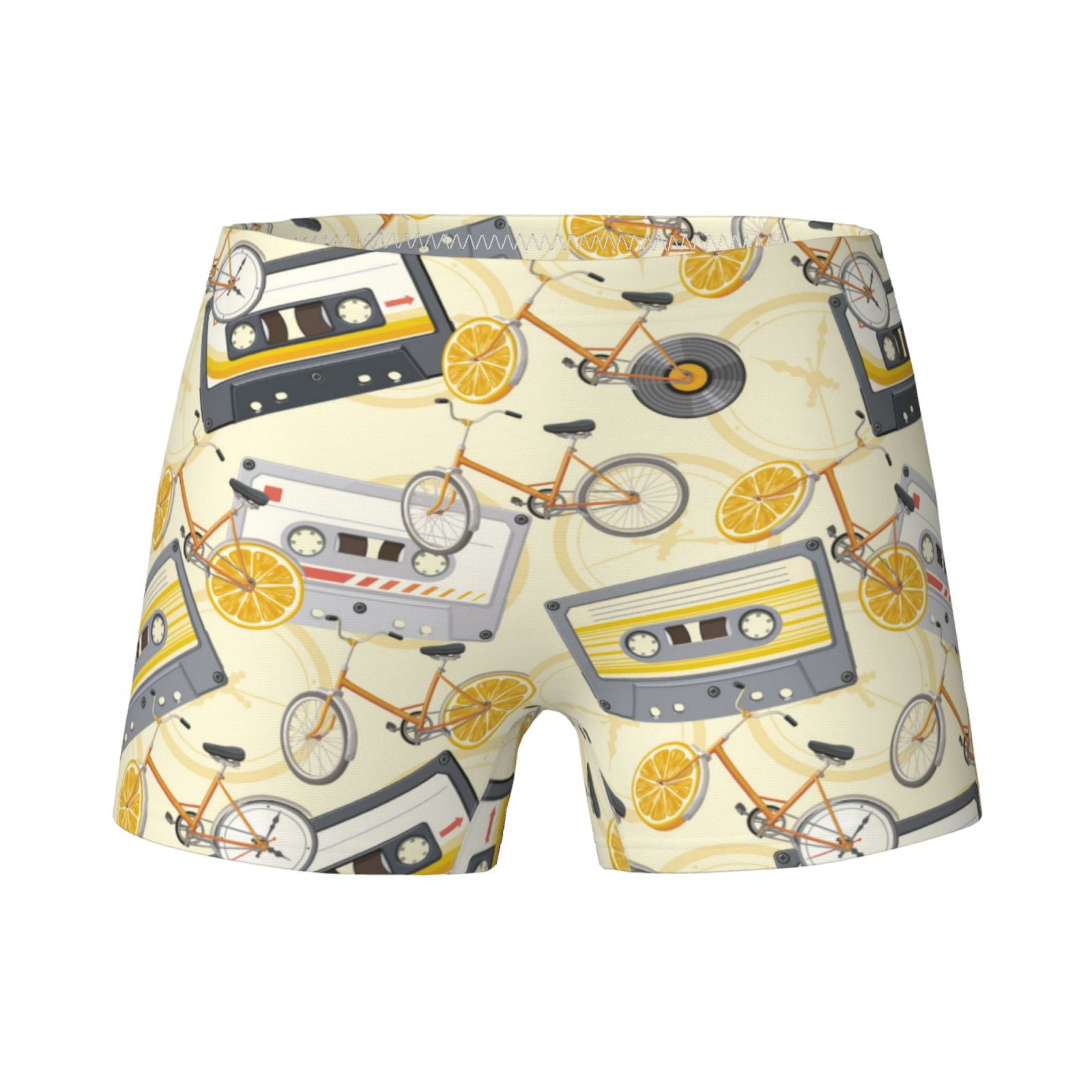 Teen Girls Underwear - Bike tape lemon Soft Cotton Boxer Briefs Panties for Teens Panty Girls ...